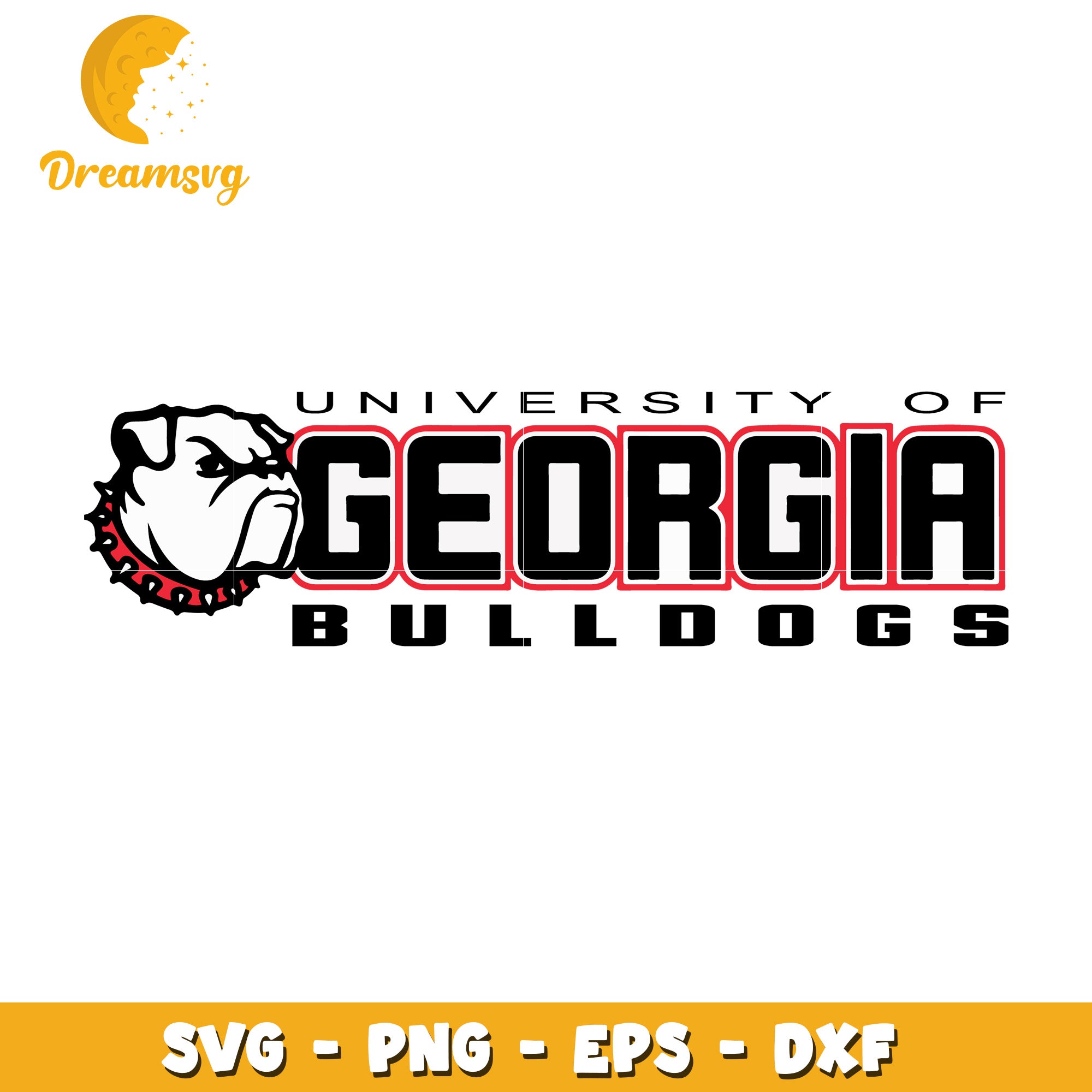 University of Georgia Bulldogs SVG PNG EPS DXF – DreamSVG Store