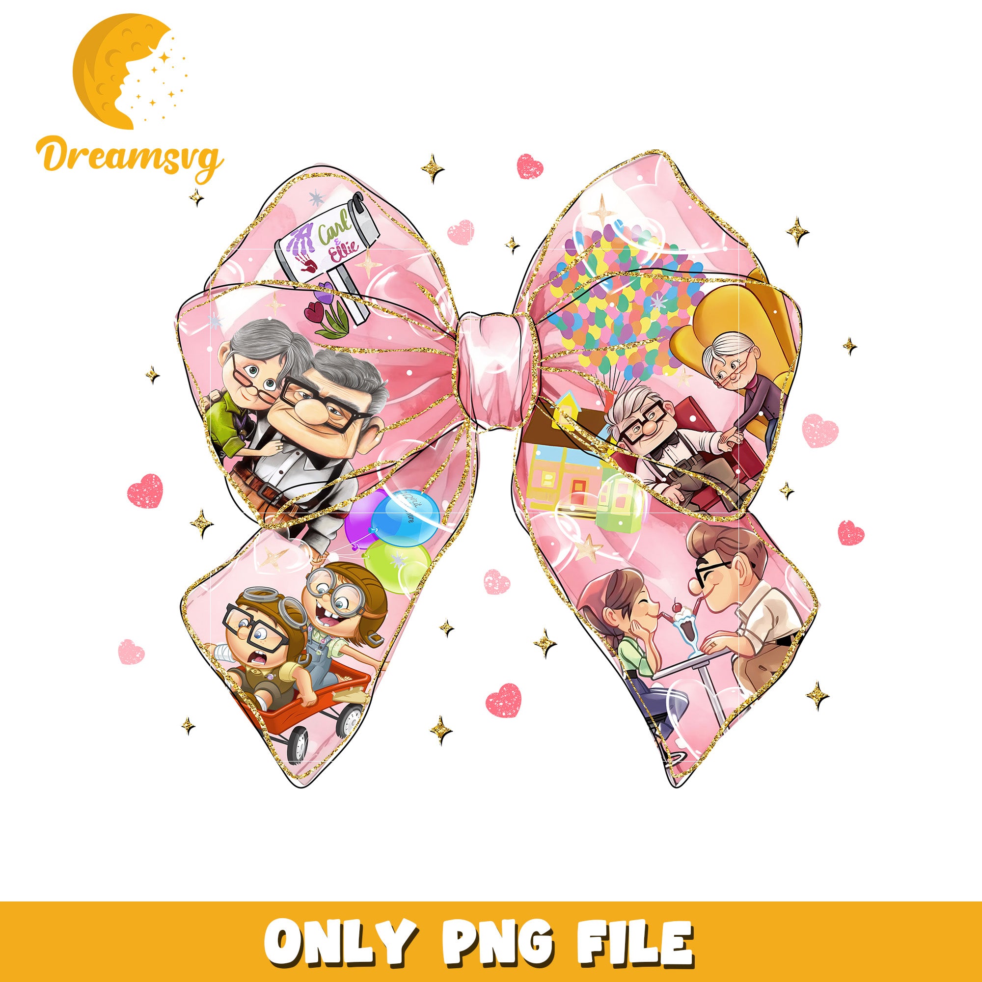 Up PNG Up Bow Clipart – DreamSVG Store