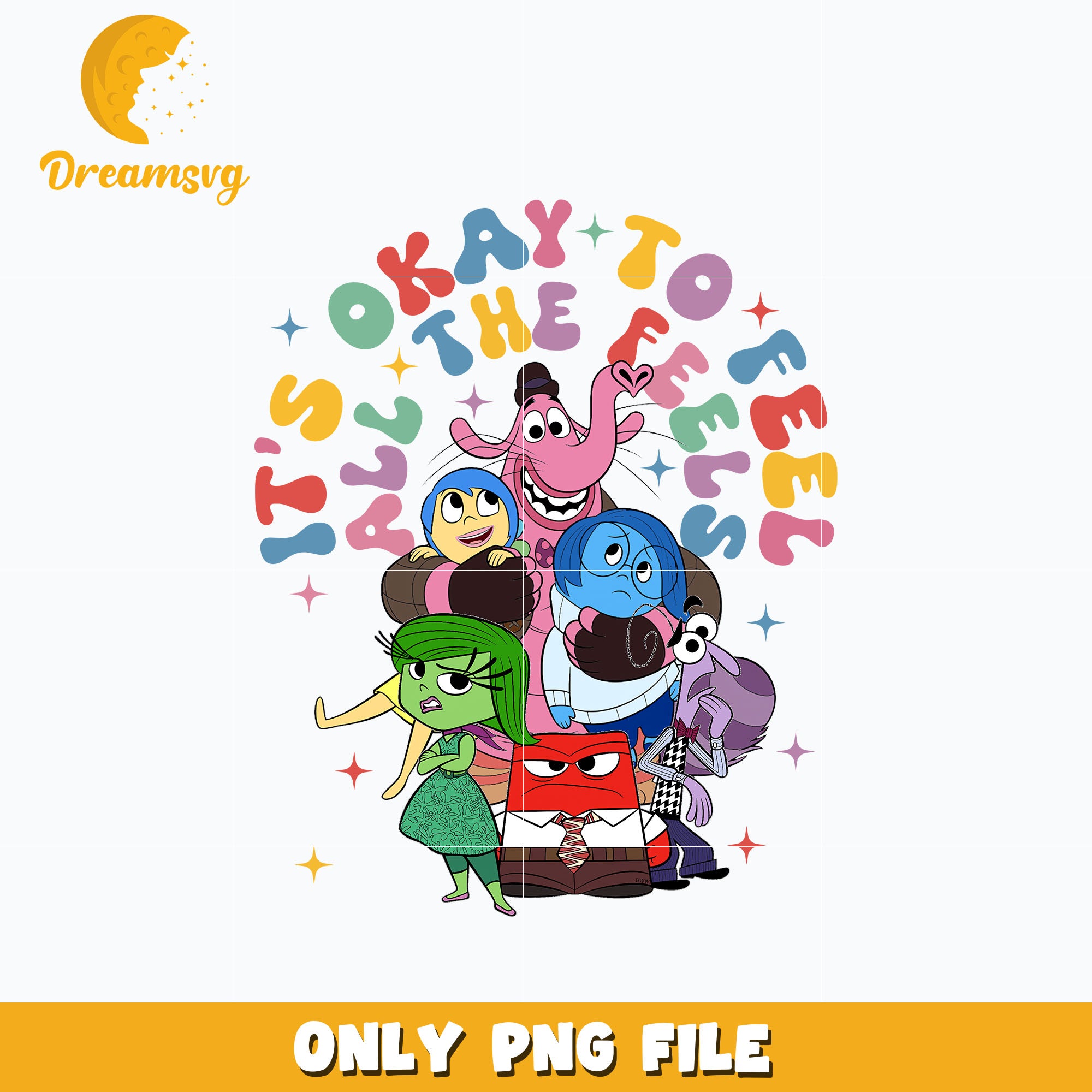 It's Okay To Feel All The Feels png, inside out characters png ...