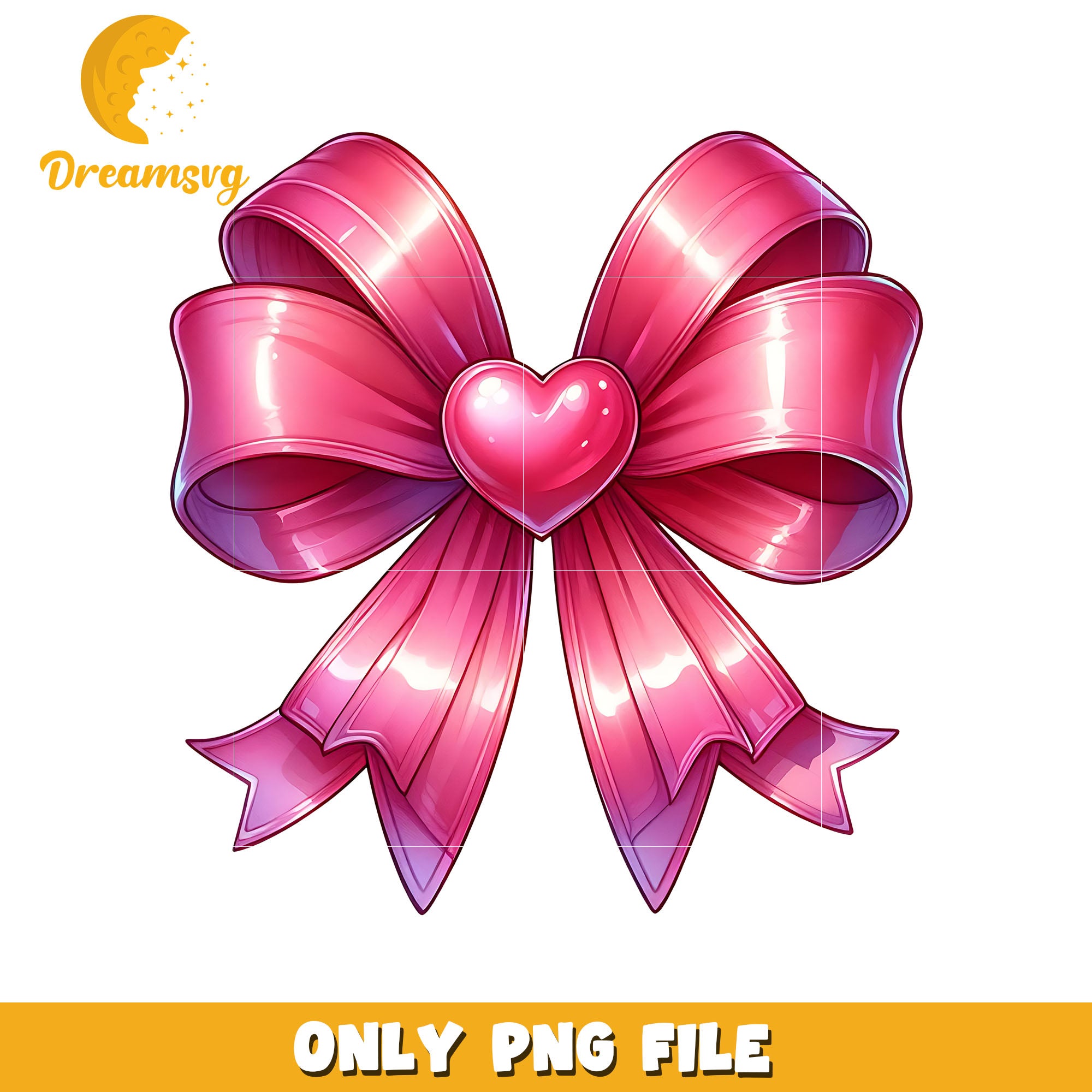 Valentine ribbon design png, ribbon png, valentine png – DreamSVG Store