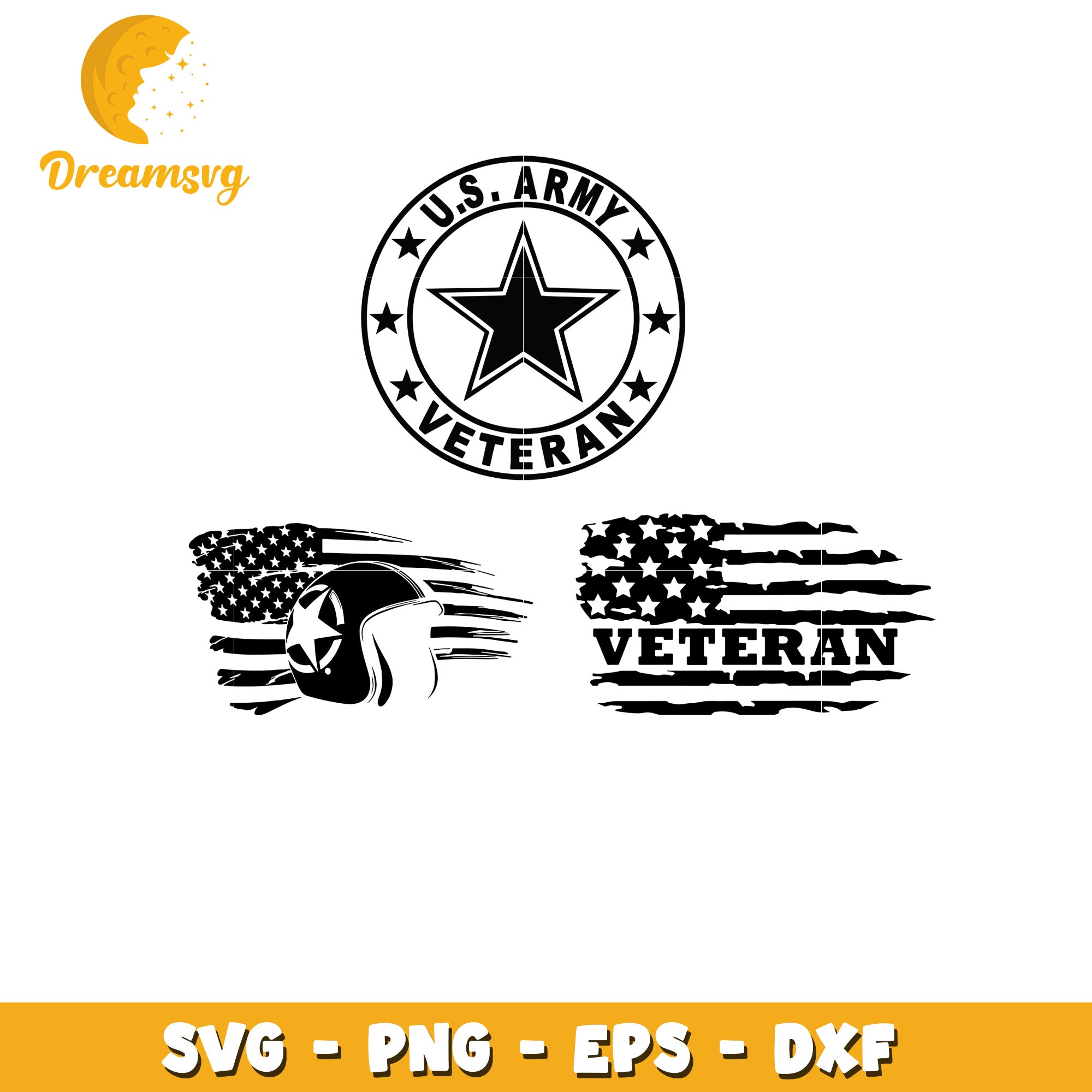 Us army veteran logo bundle svg, army logo svg, army svg – DreamSVG Store