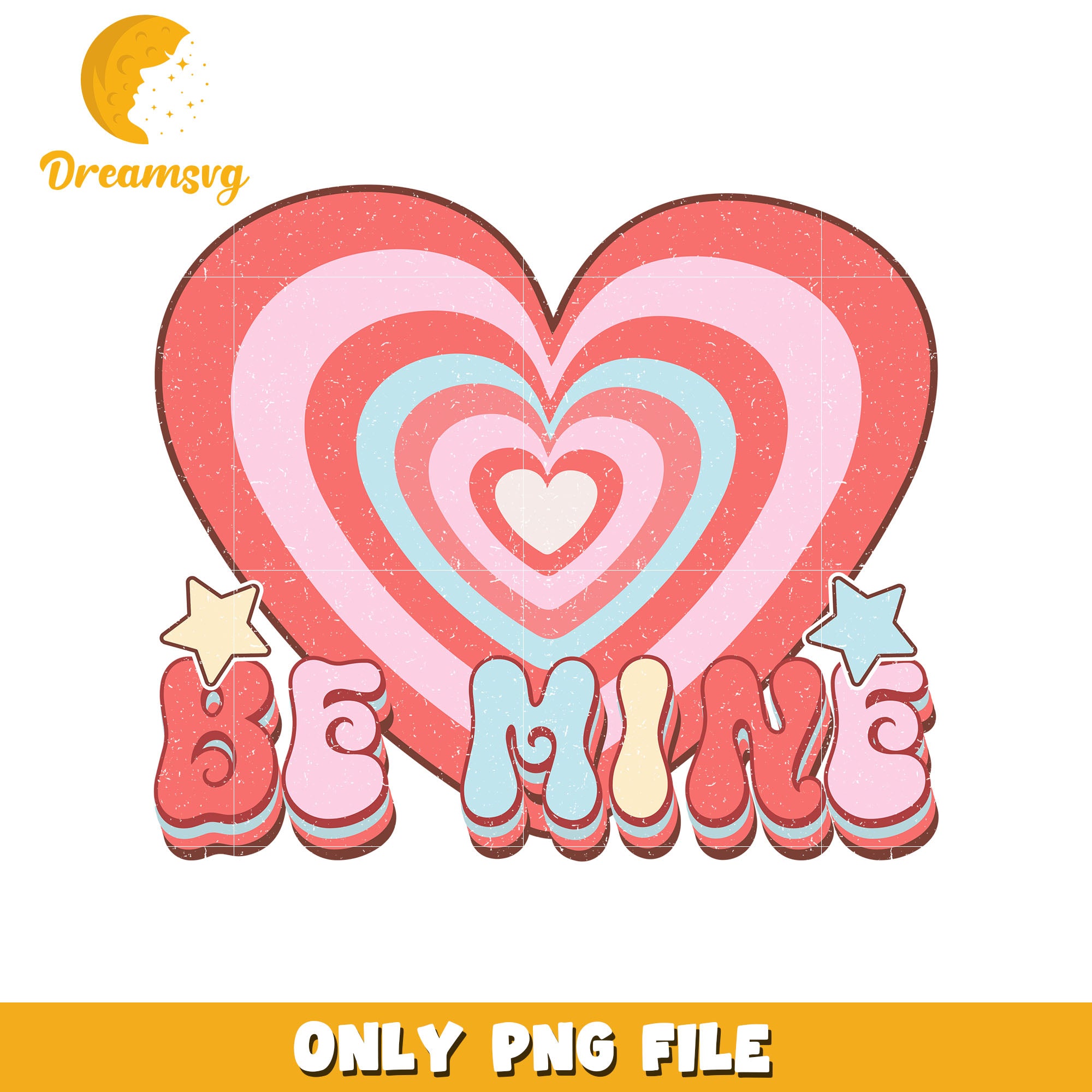 Vintage heart eart be mine png, heart png, valentine png – DreamSVG Store