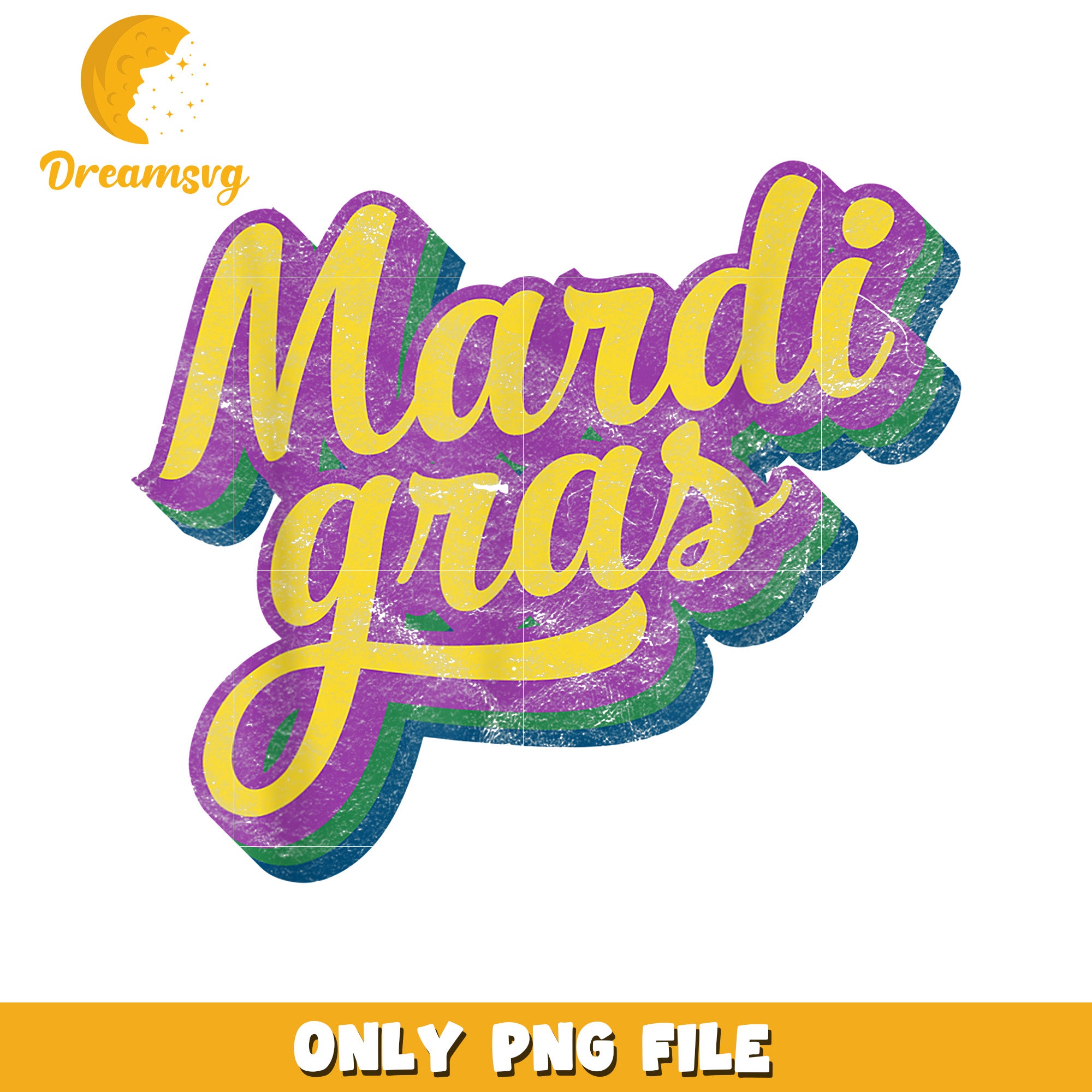 Vintage mardi gras font design png, Mardi Gras png, font png – DreamSVG ...