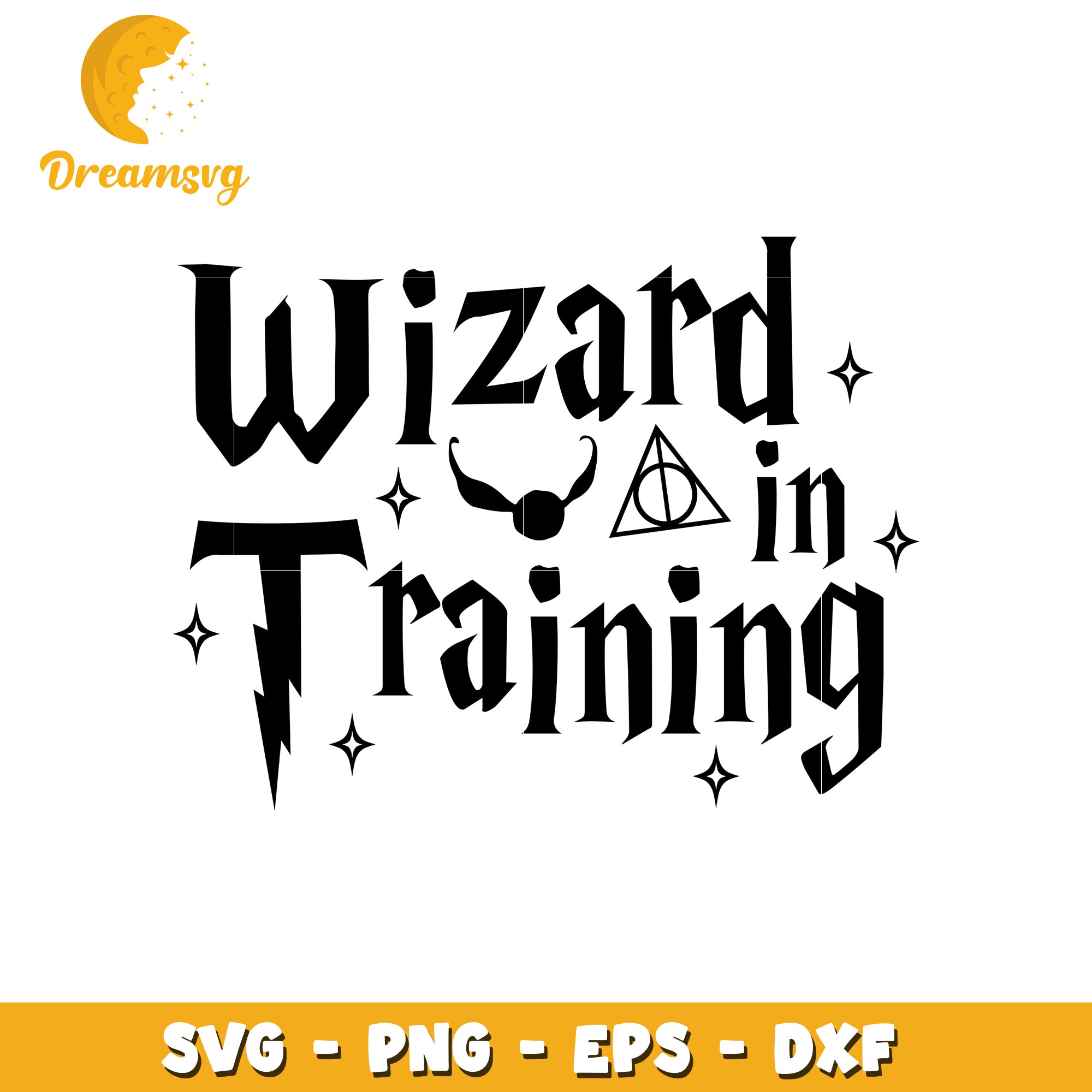 Wizard in Training SVG Cut File – DreamSVG Store