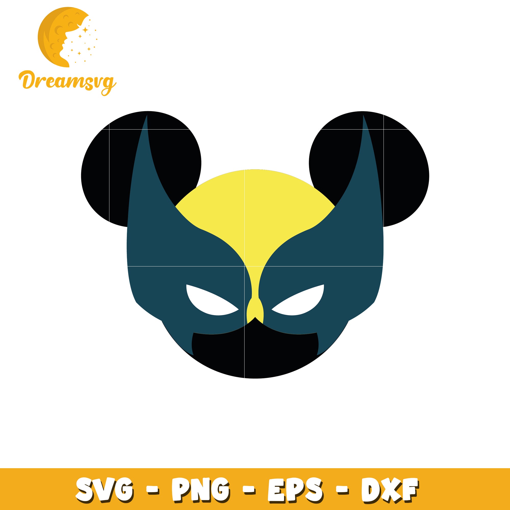Wolverine Mickey Mouse SVG Cut File – DreamSVG Store
