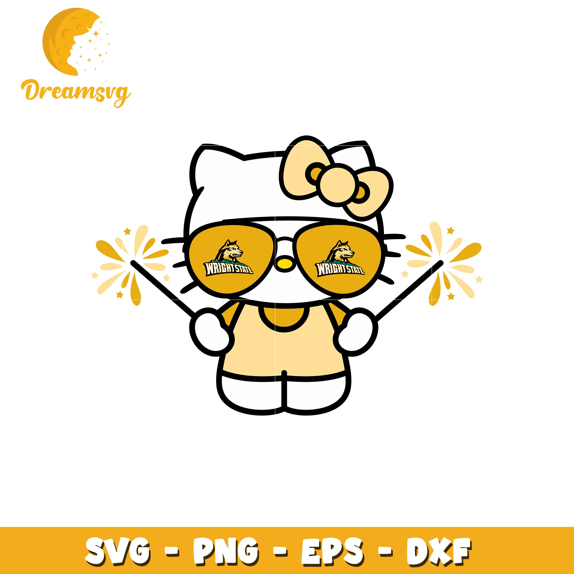 Wright State Themed SVG Design for Fun Projects – DreamSVG Store
