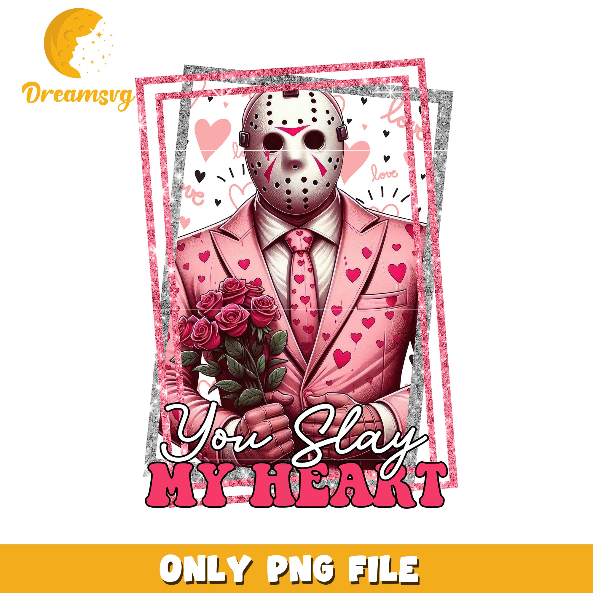 You Slay My Heart Romantic PNG Design for Couples – DreamSVG Store
