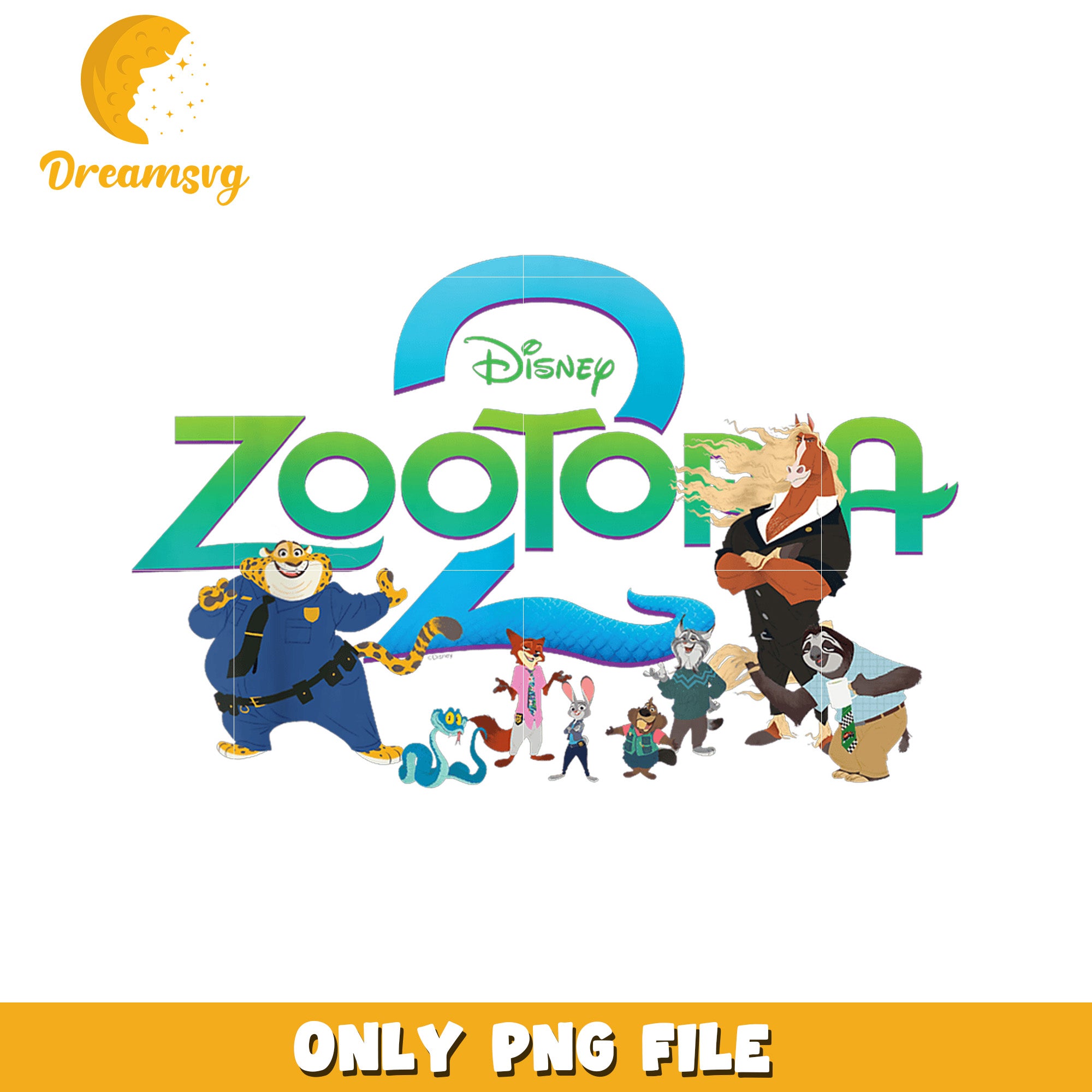 Zootopia 2 characters png, nick and judy png, zootopia png – DreamSVG Store
