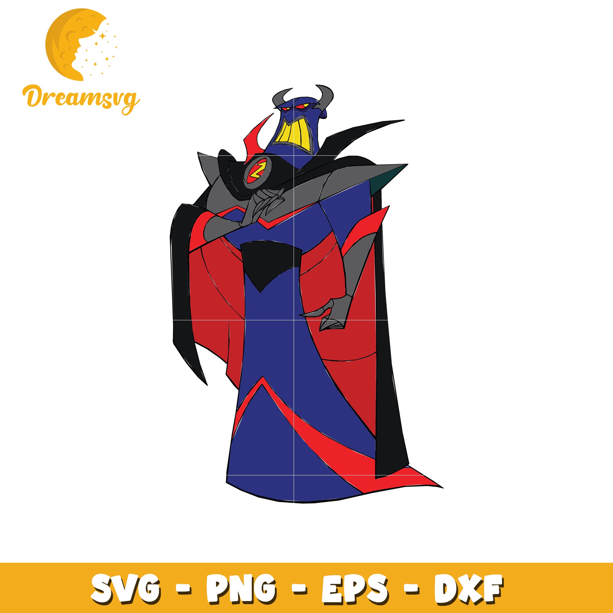 Zurg SVG PNG EPS DXF Cut File – DreamSVG Store