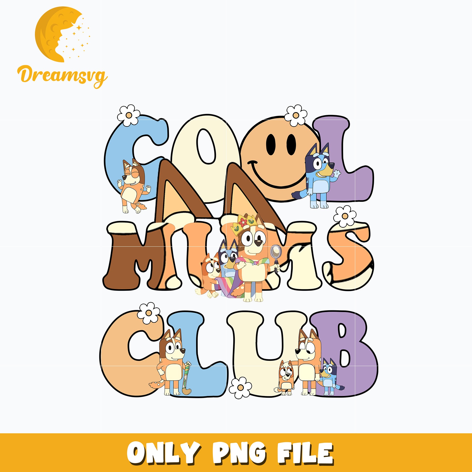 Cool Mums Club st patrick's day Png – DreamSVG Store