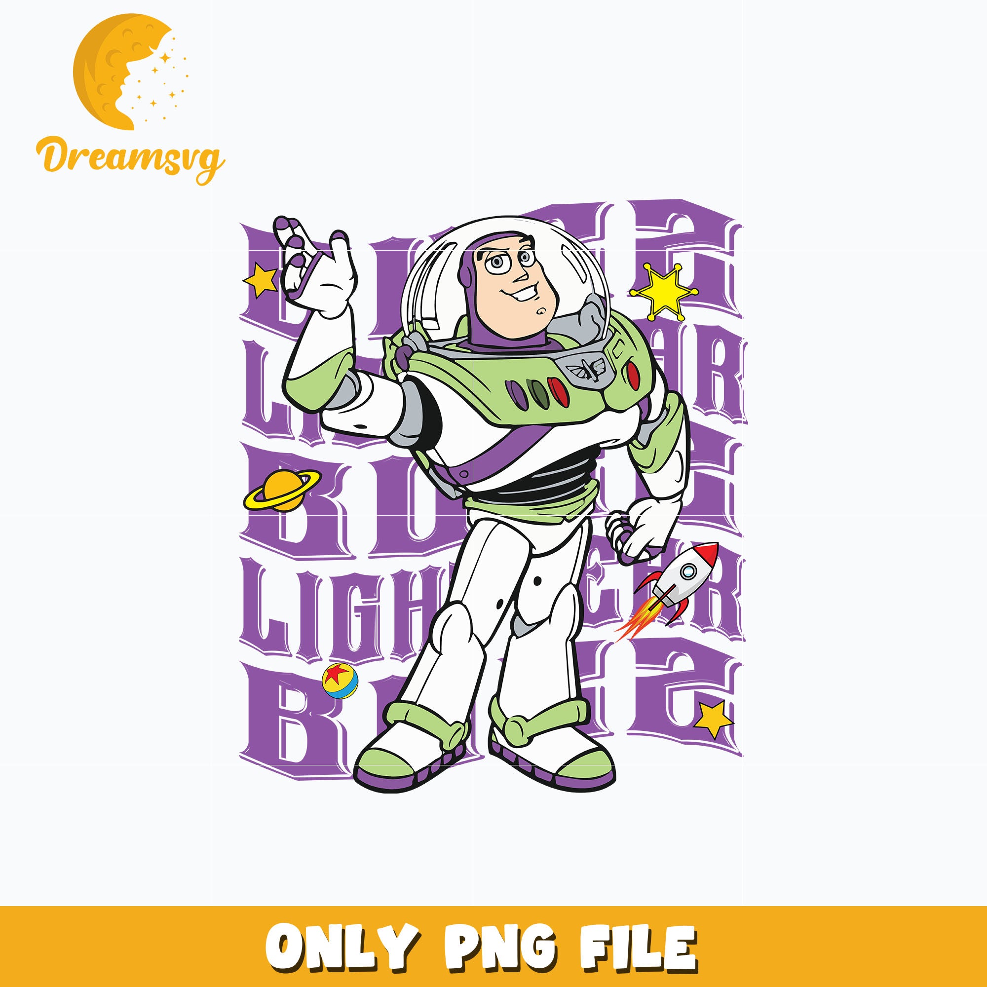 Buzz Lightyear png, Disney png, digital download – DreamSVG Store