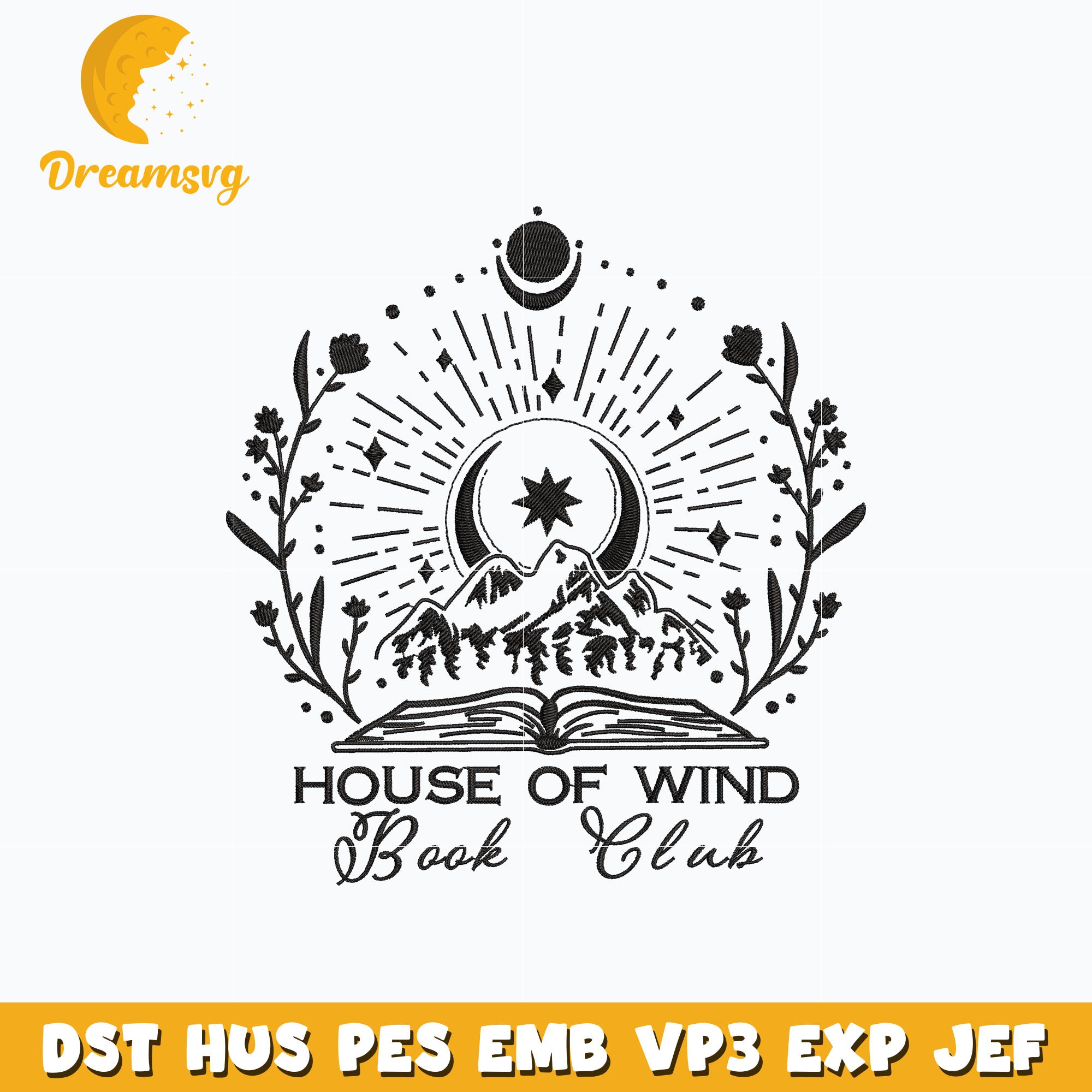 House Of Wind embroidery – DreamSVG Store