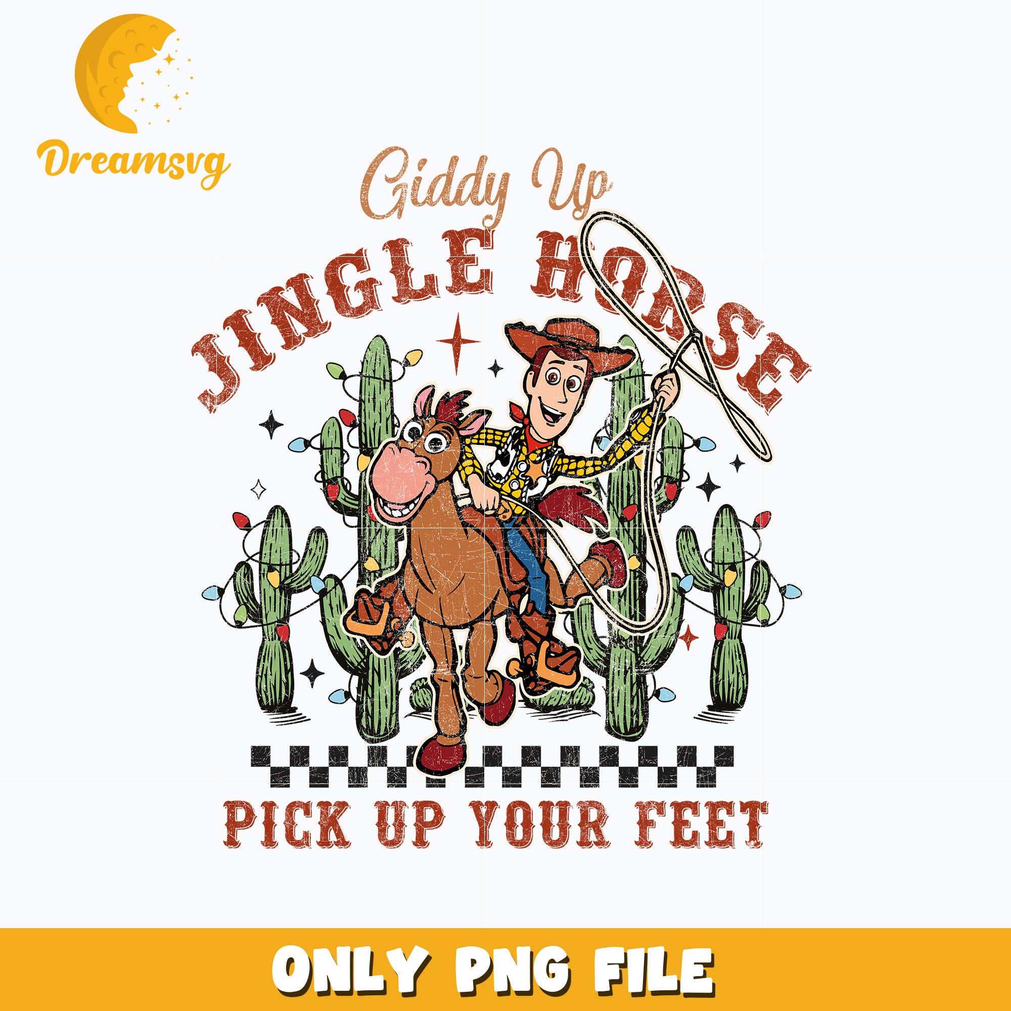 Woody Giddy Up jingle horse png – DreamSVG Store