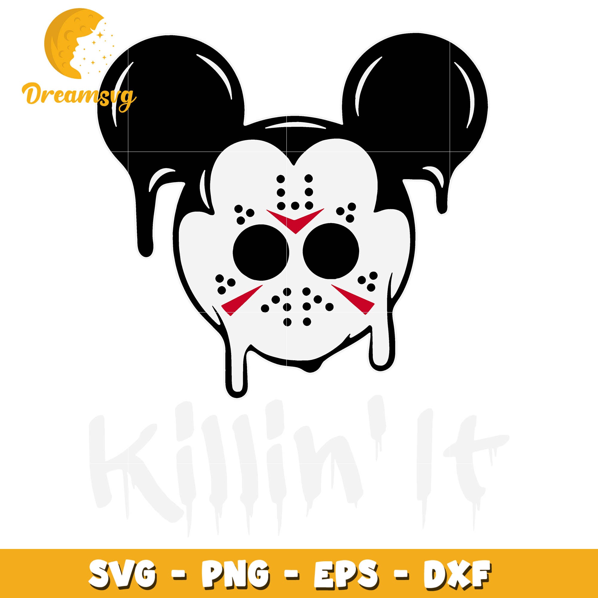 Mickey Jason Voorhees Horror svg – DreamSVG Store