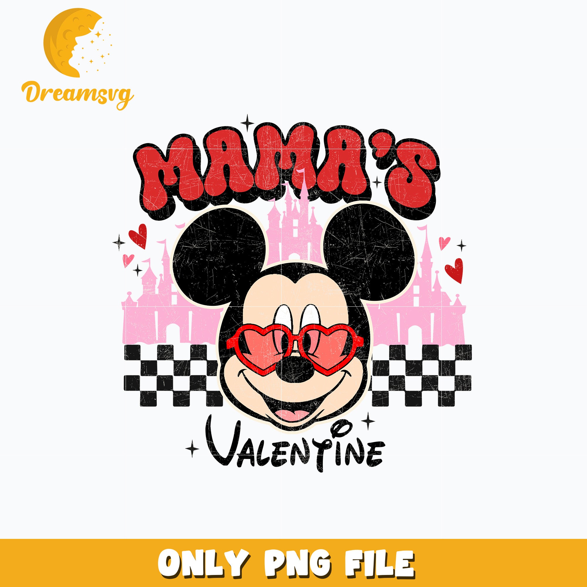 Mickey mama valentine png – DreamSVG Store