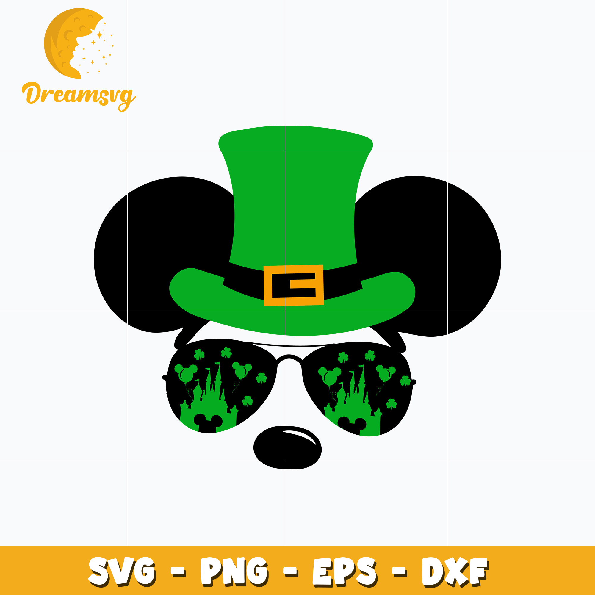 Mickey mouse disney patrick's day svg – DreamSVG Store