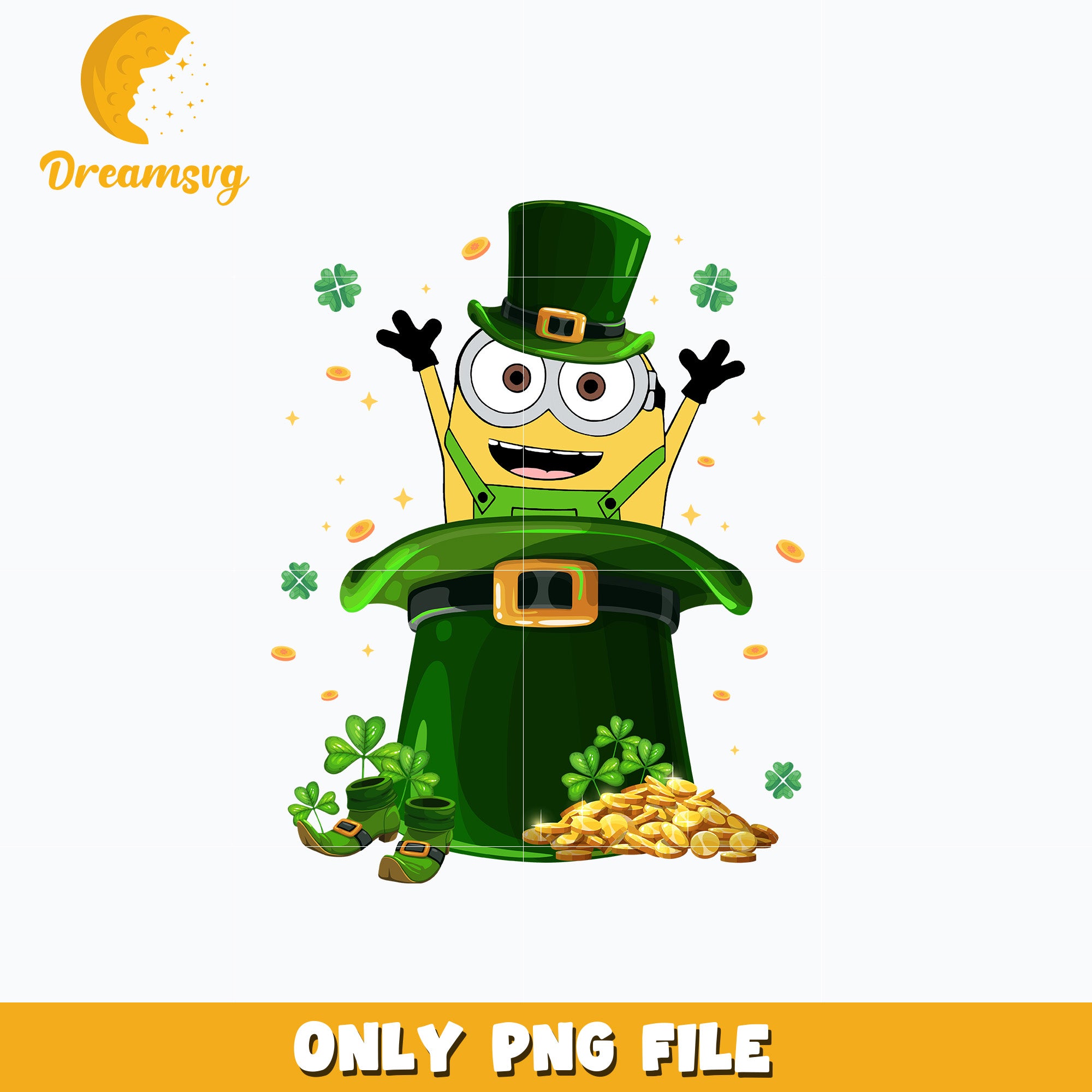 Minion hat st. patrick's day Png – DreamSVG Store