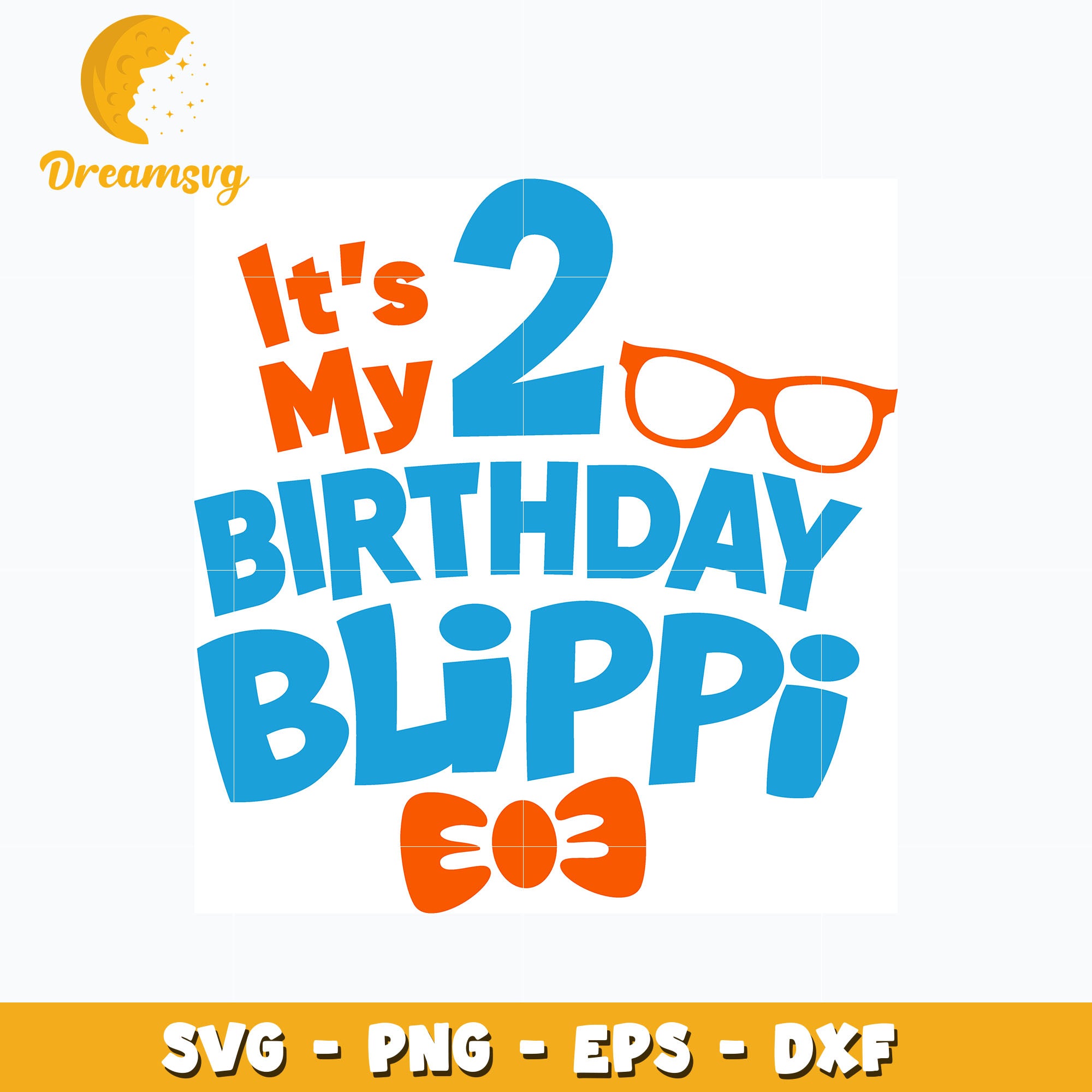 It's my 2nd birthday blippi svg, anime svg, Blippi svg – DreamSVG Store
