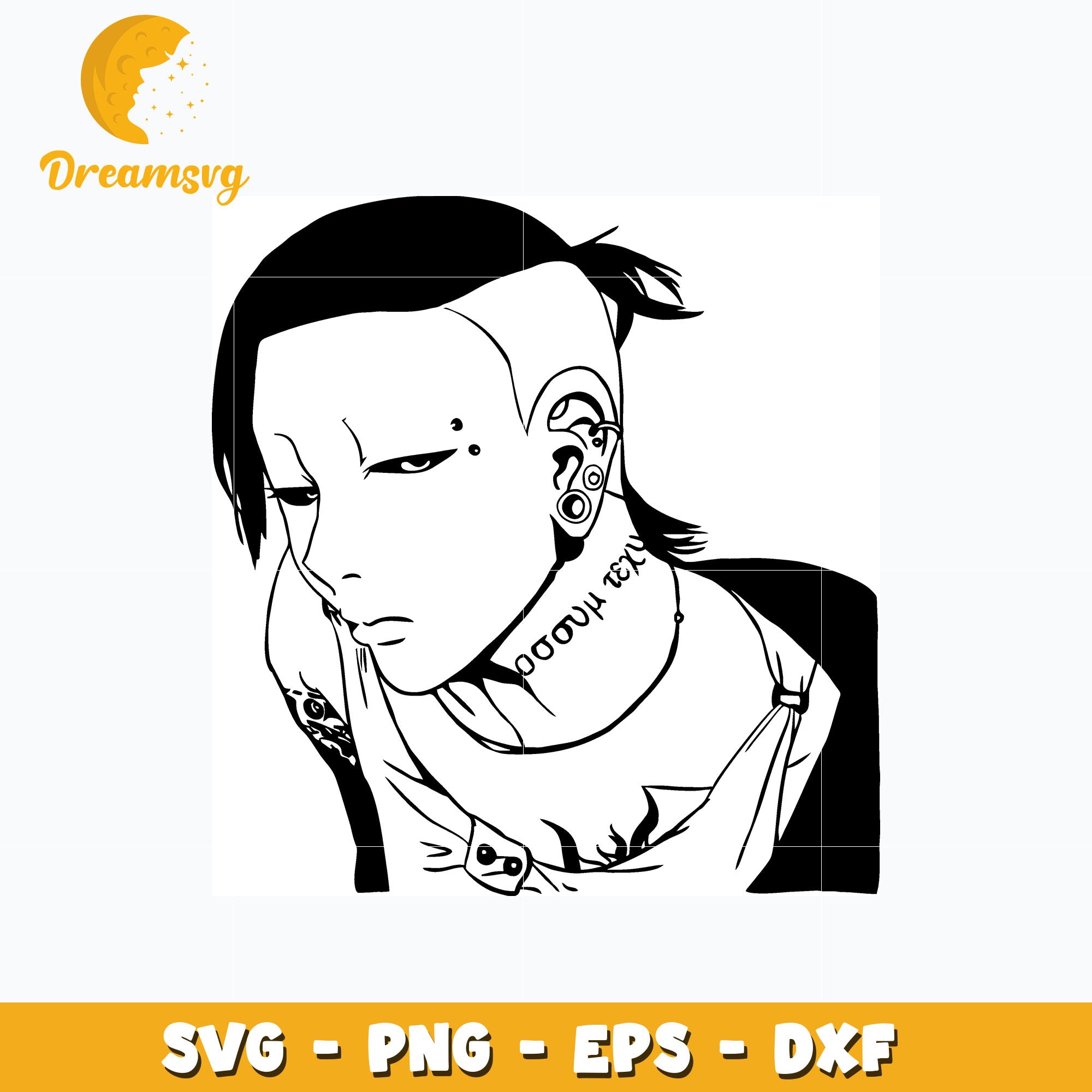 Uta ghoul black white design svg, anime svg, Tokyo Ghoul svg – DreamSVG ...