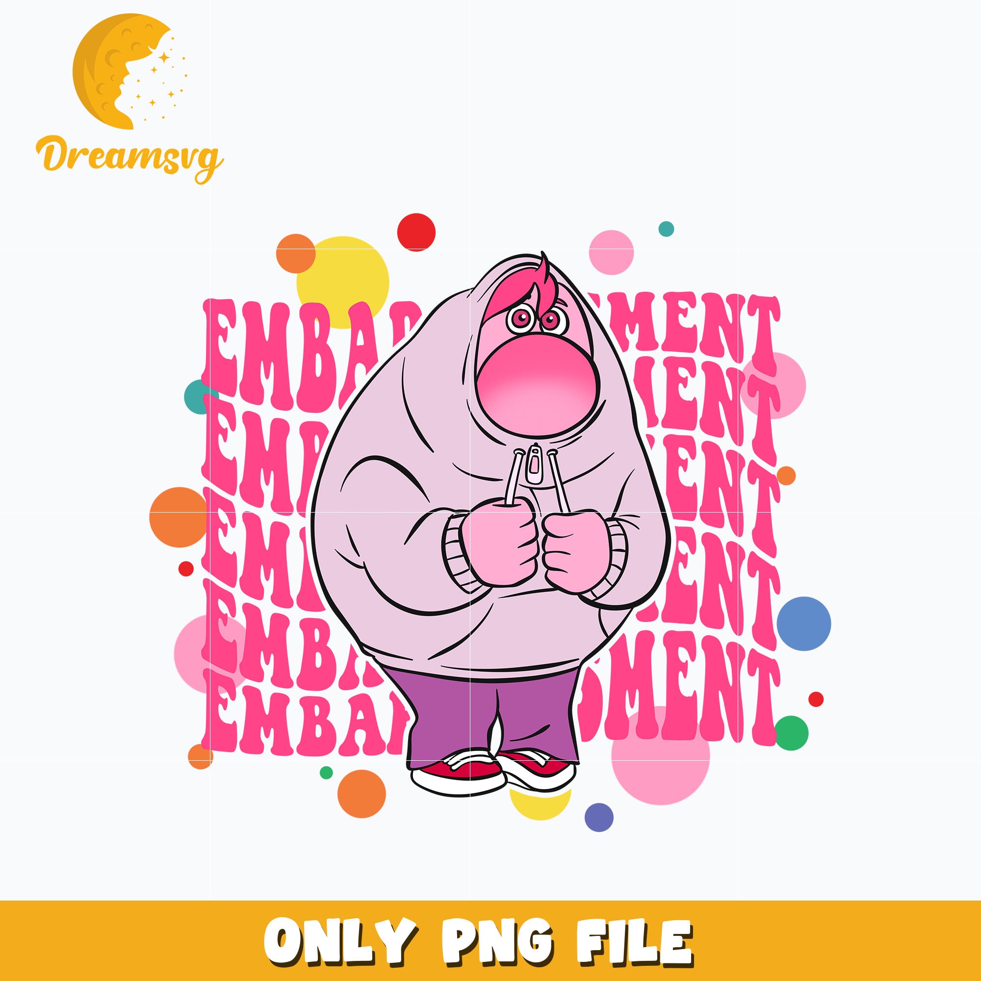 Embarrassment name design png – DreamSVG Store