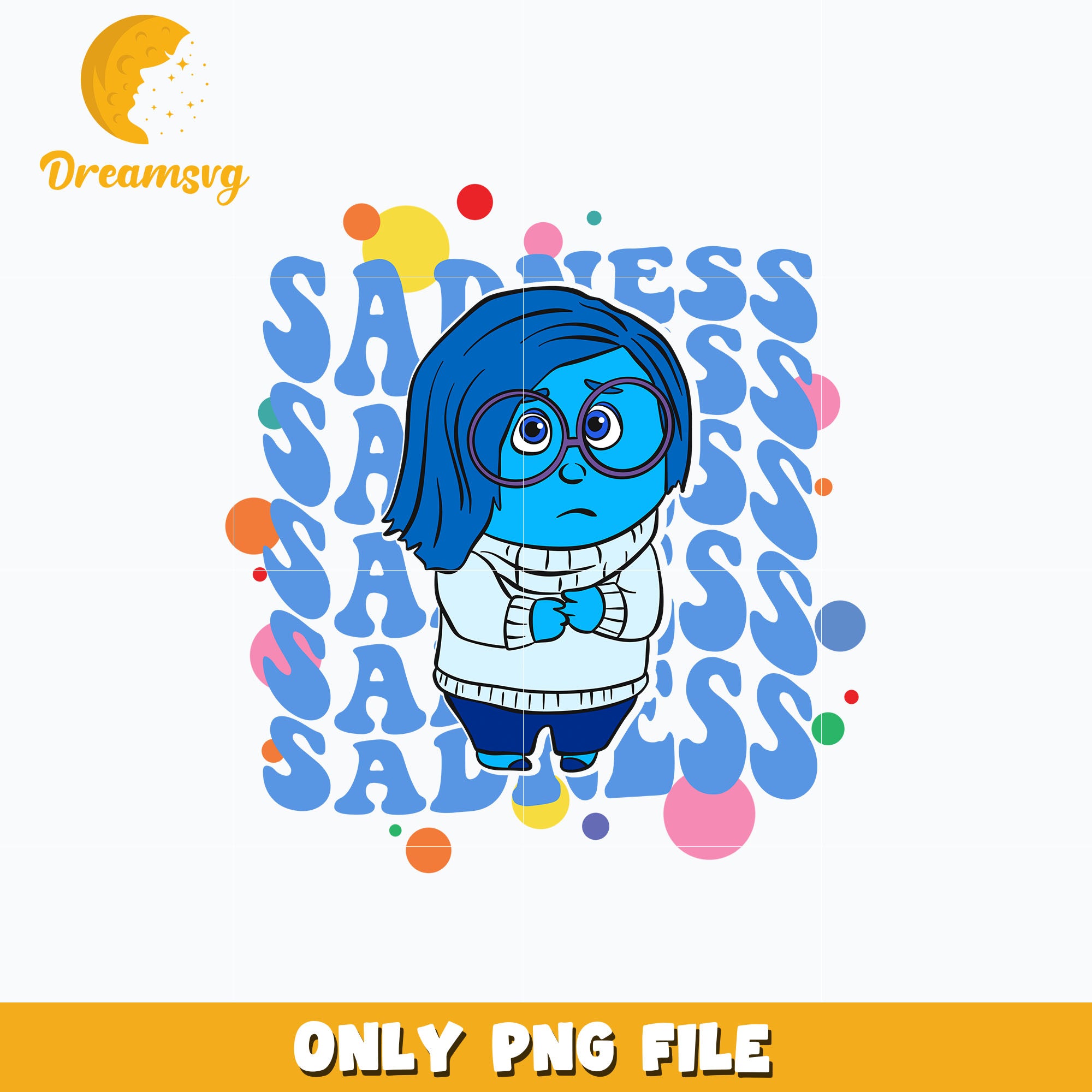 Sadness name design png – DreamSVG Store