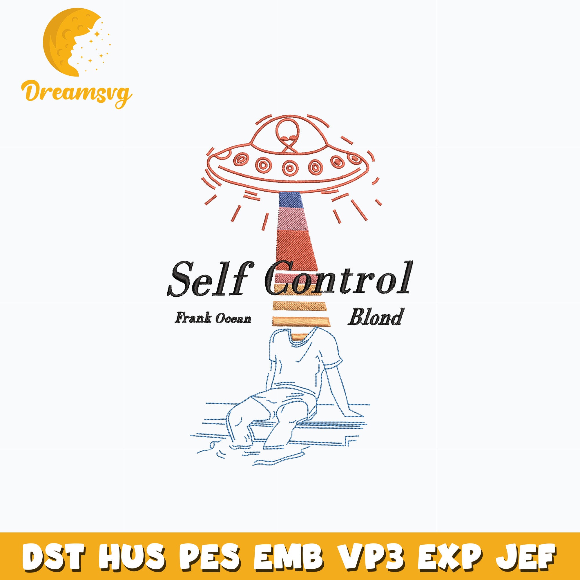 Self control frank ocean embroidery – DreamSVG Store