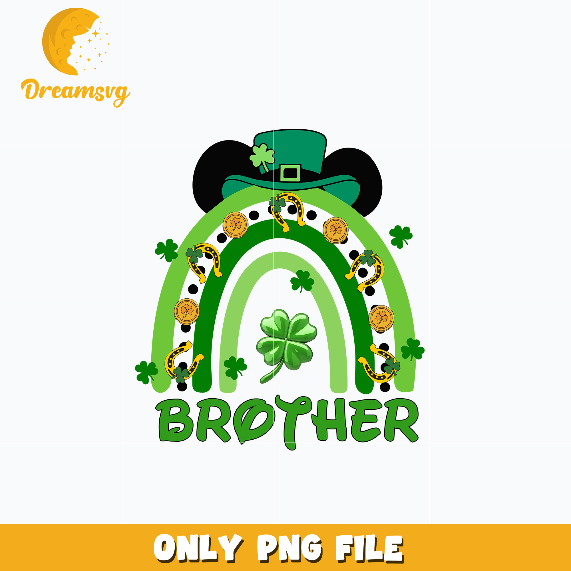 Mickey rainbow brother st. patrick's day png – DreamSVG Store