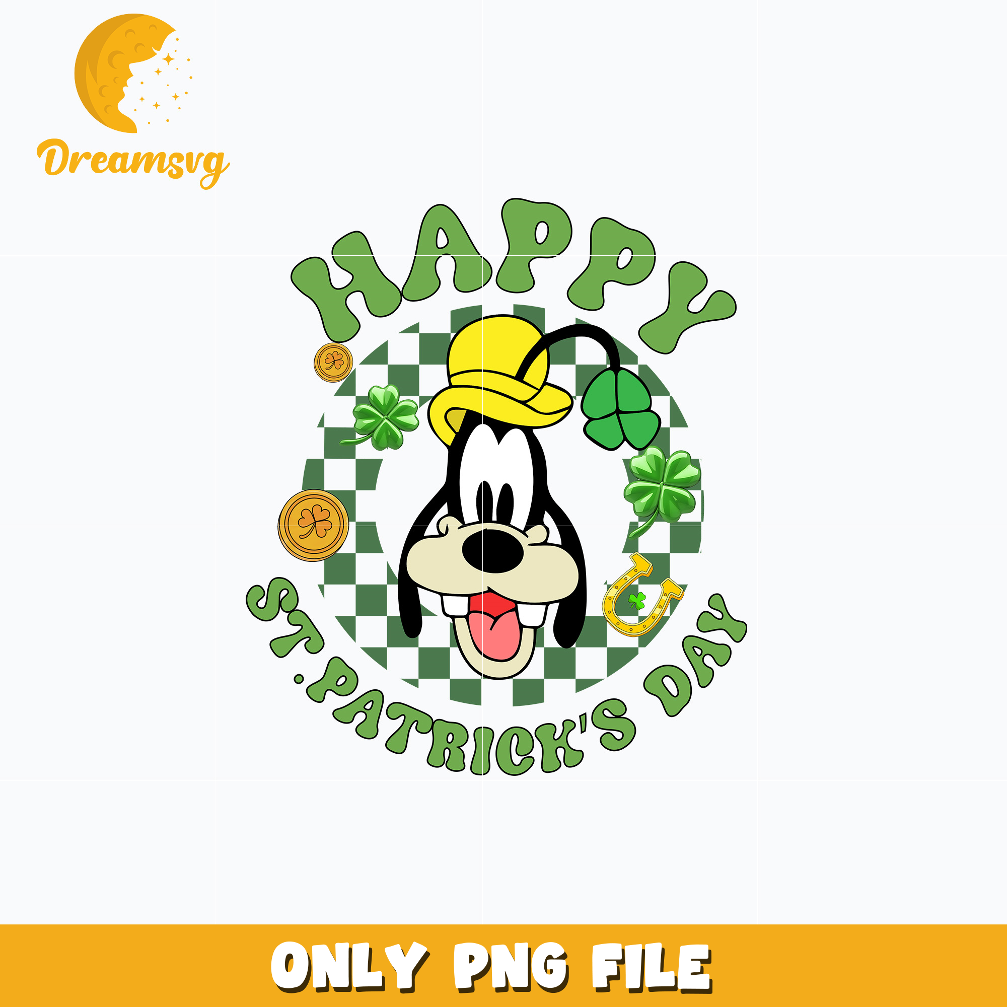 Goofy disney happy st. patrick's day png – DreamSVG Store