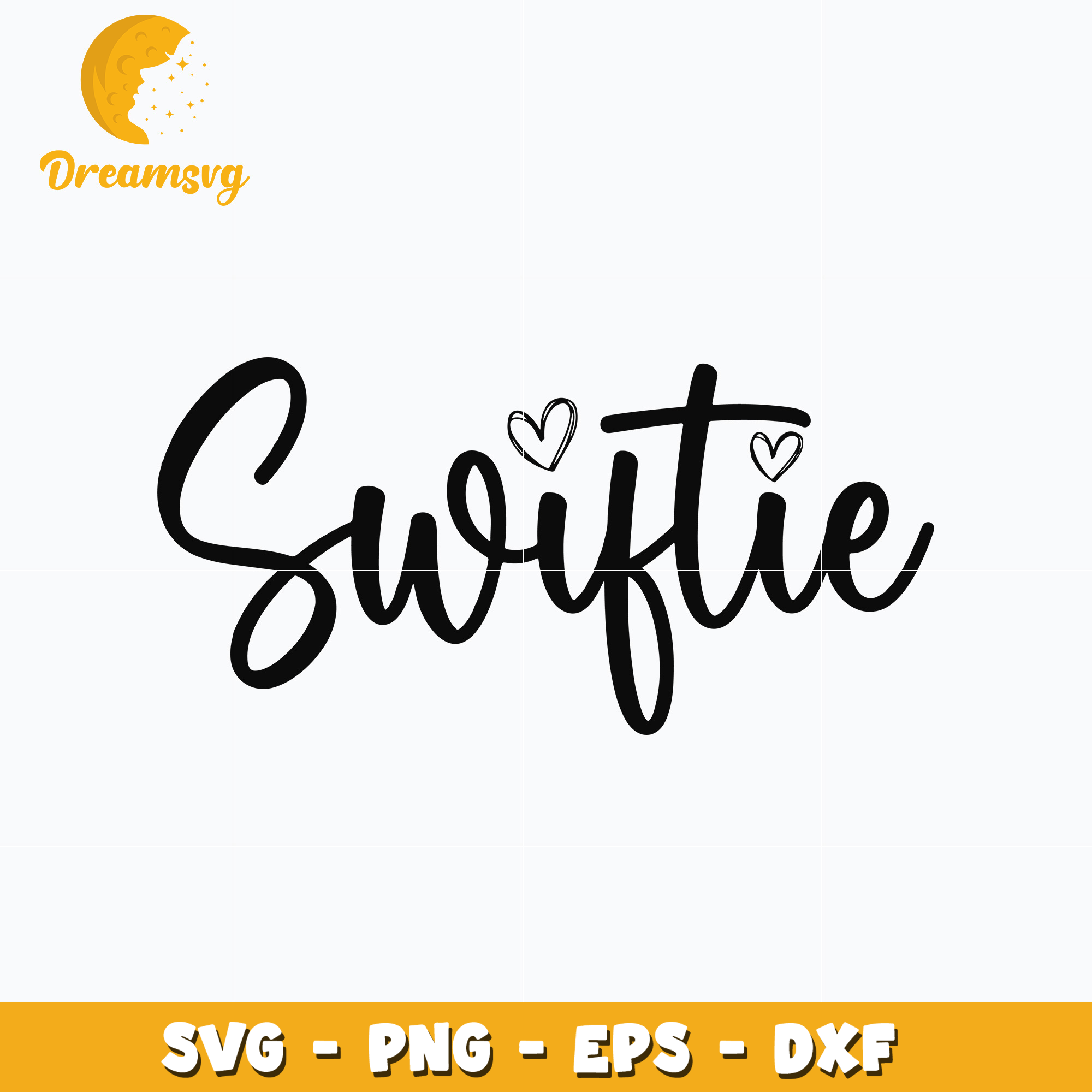 Swiftie love black logo svg – DreamSVG Store