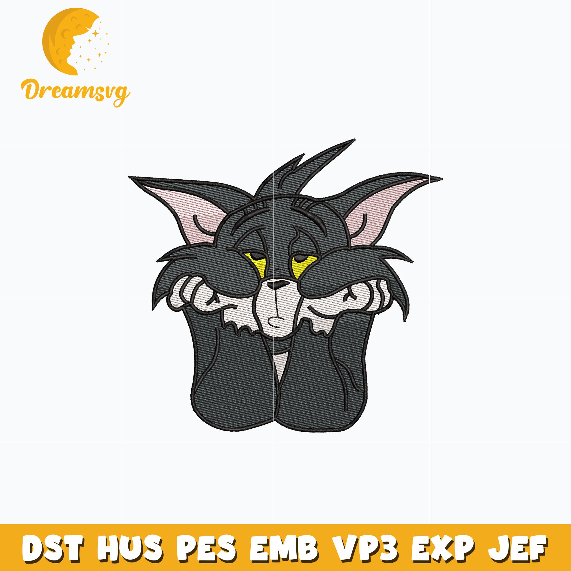 Tom sad embroidery design – DreamSVG Store