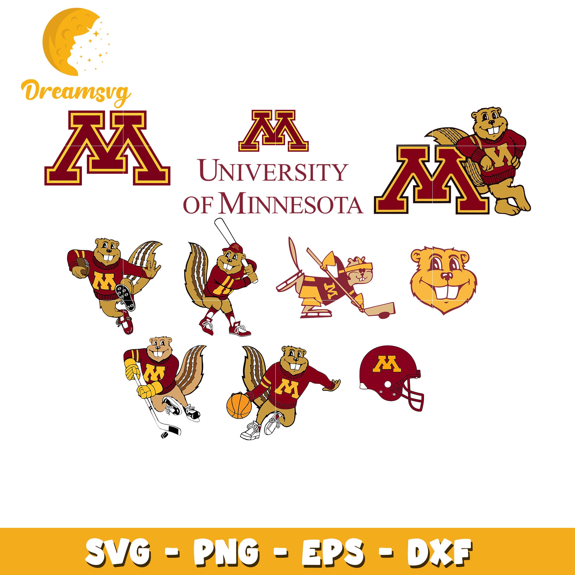 University of Minnesota logo bundle svg, University of minnesota svg ...