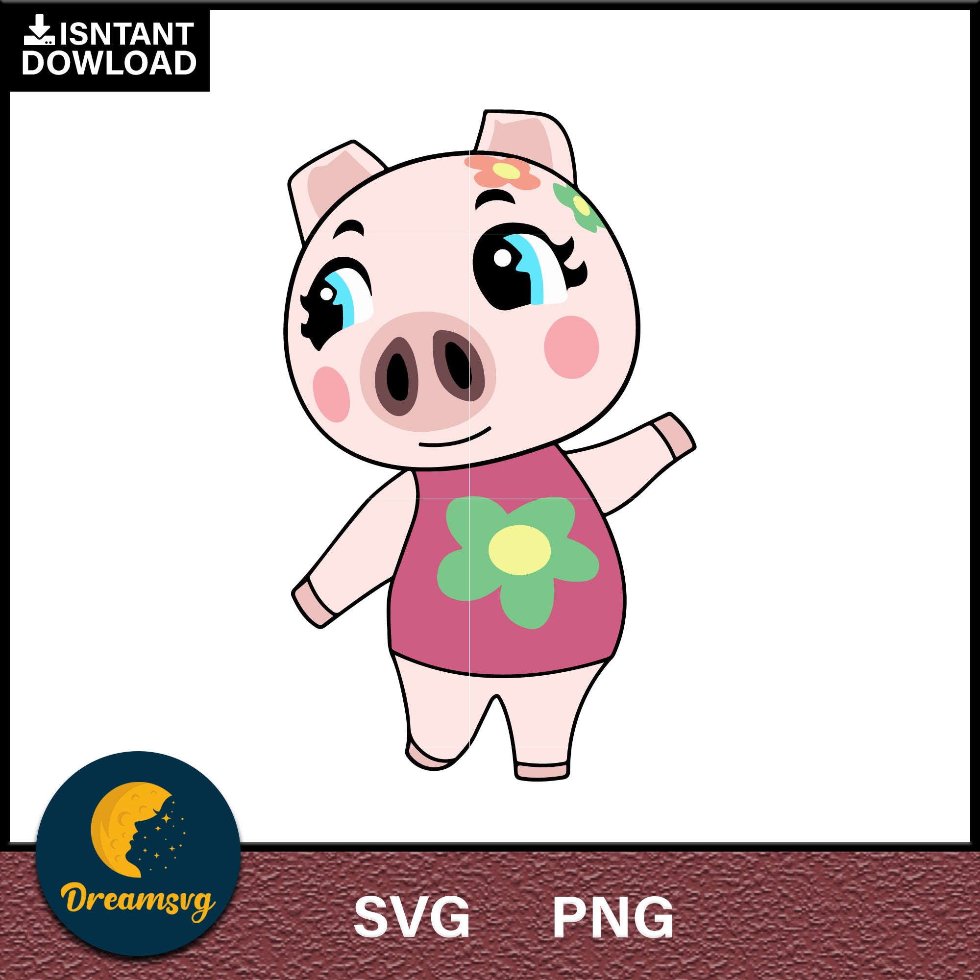 Gala Animal Crossing Svg, Animal Crossing Svg, Animal Crossing Png, Ca ...