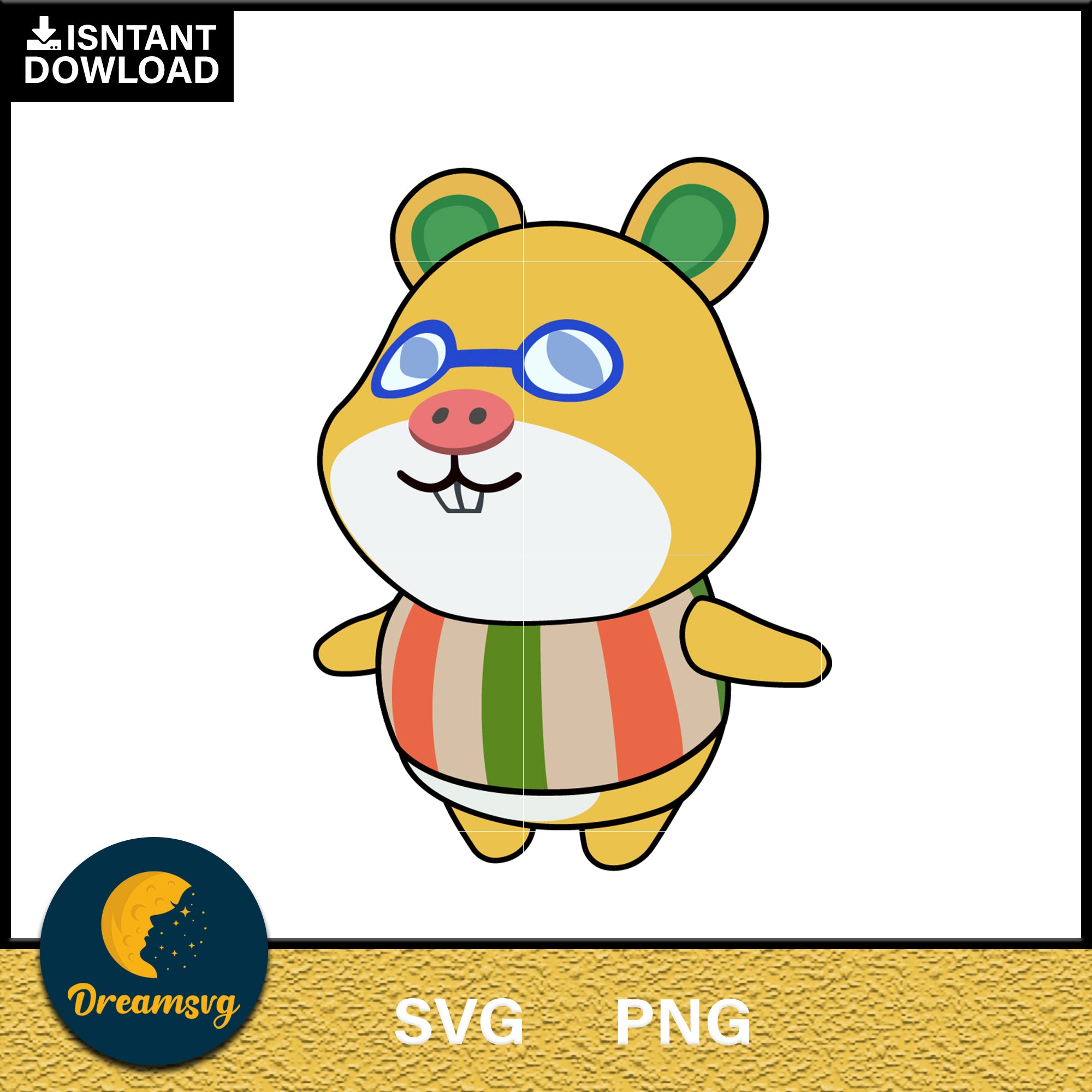 Graham Animal Crossing Svg, Animal Crossing Svg, Animal Crossing Png ...