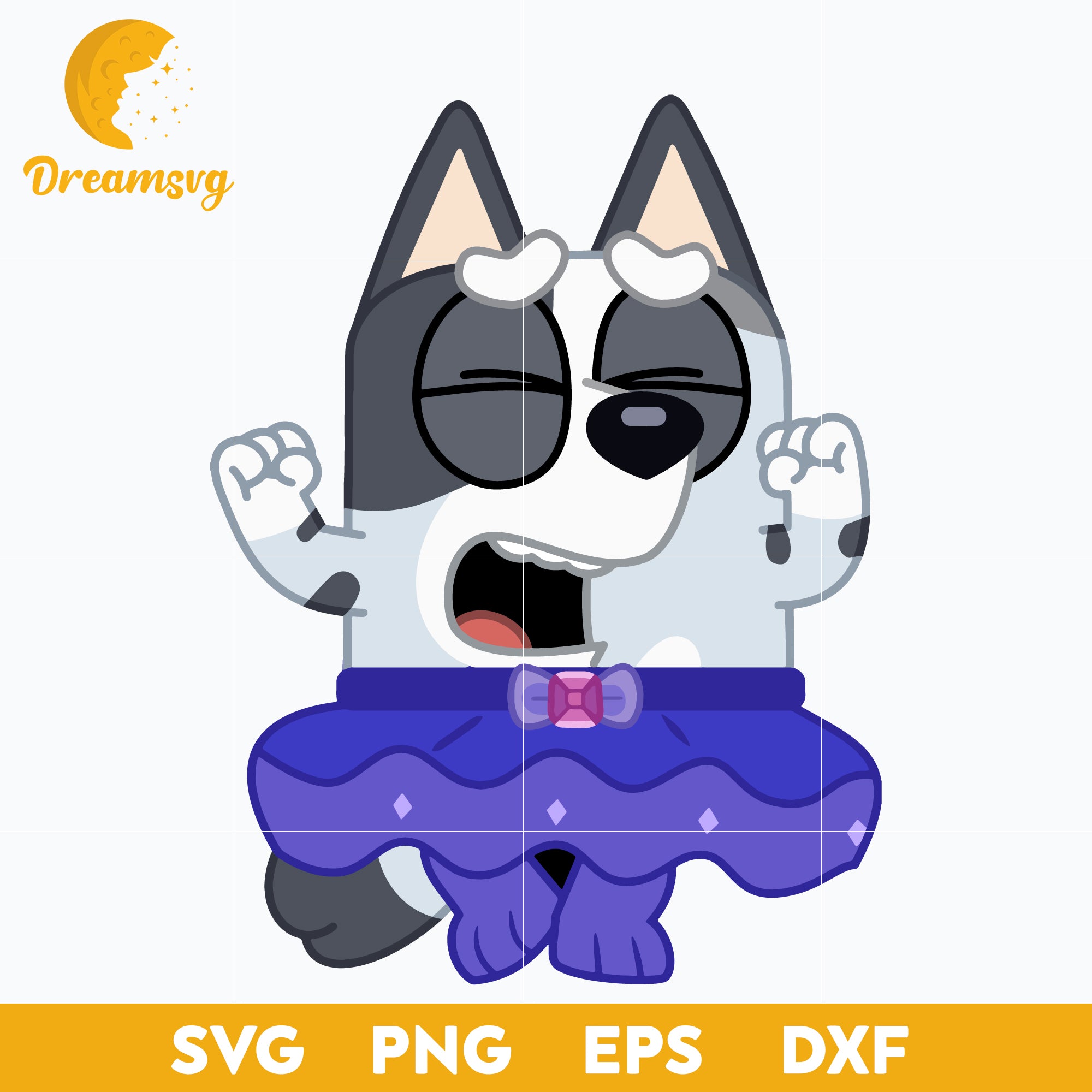 Muffin Svg, Bluey Svg, Bluey character svg, Bluey Cartoon svg, cartoon ...