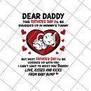dear daddy svg, png, dxf, eps digital file FTD21052115