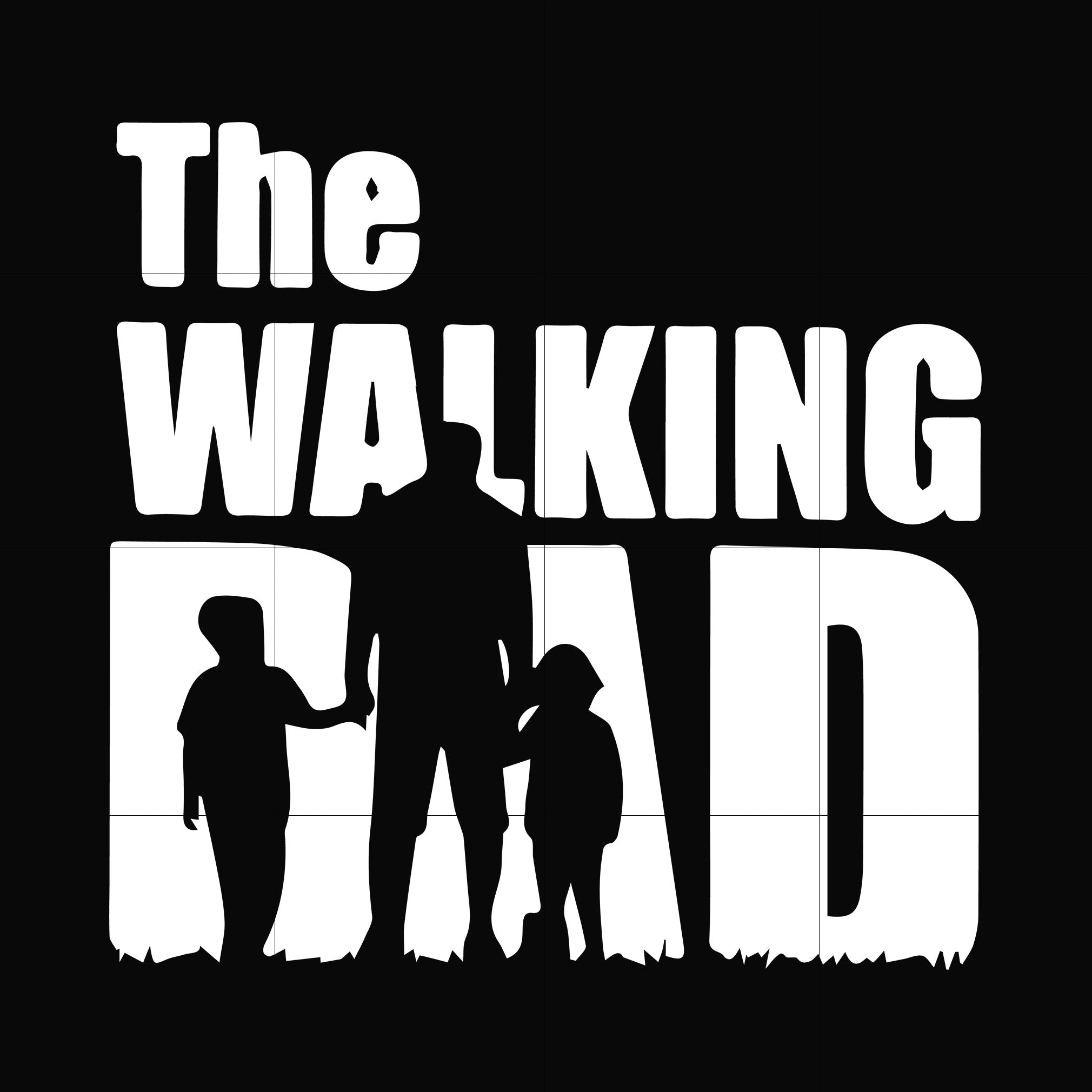 the walking dad svg, png, dxf, eps, digital file FTD68 – DreamSVG Store