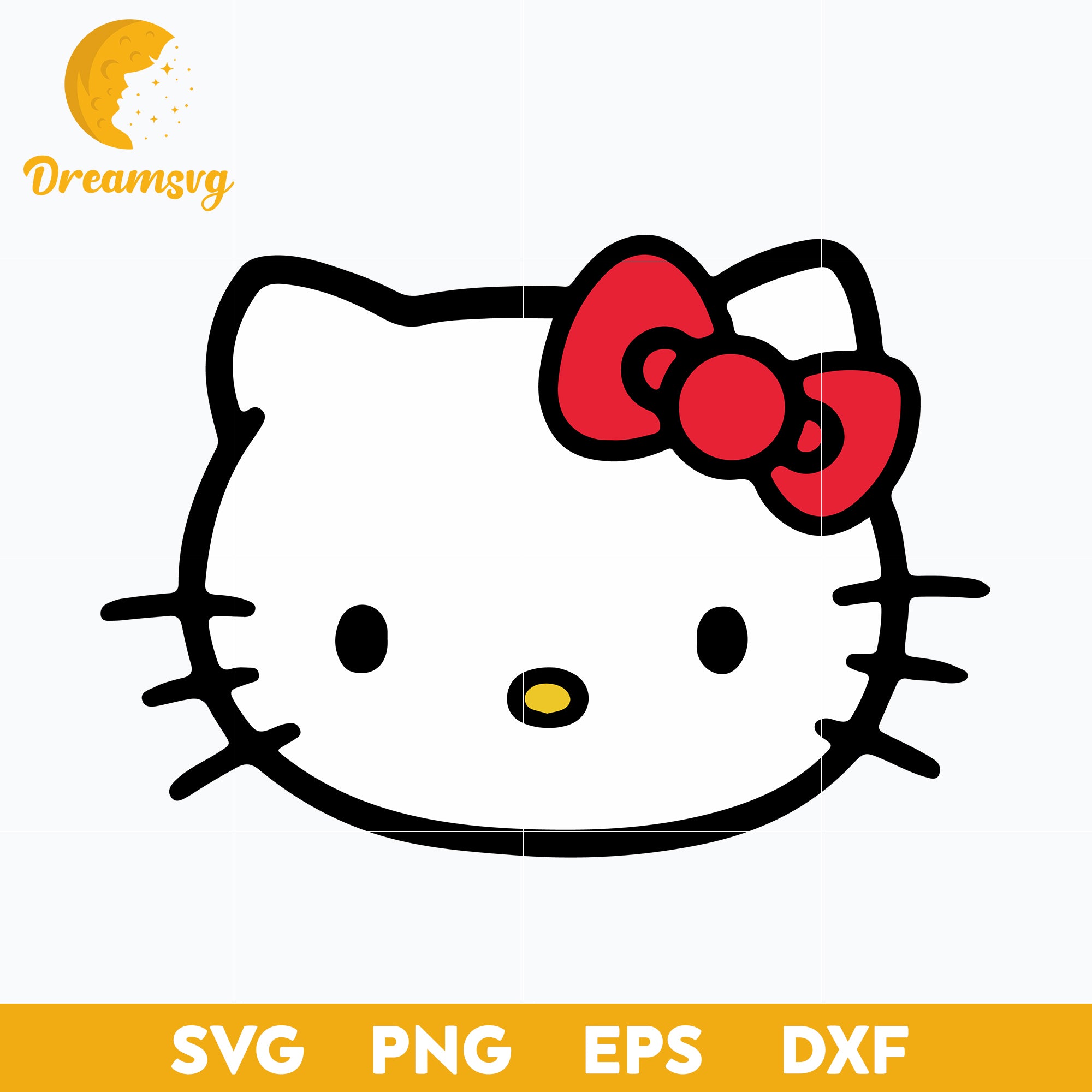 Hello Kitty Svg, Hello kitty characters, Hello Kitty cartoon svg, Cart ...