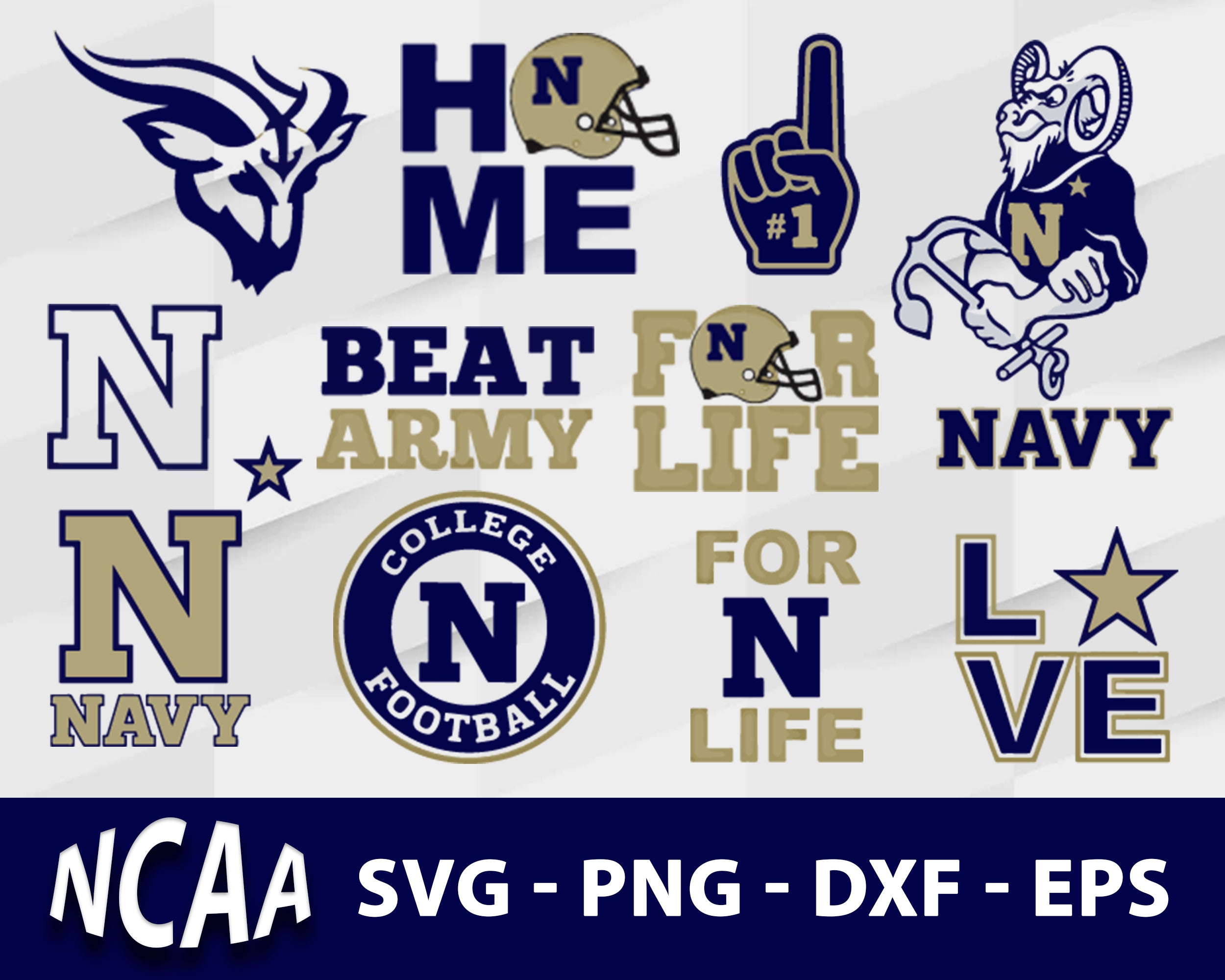 Navy Midshipmen Svg Bundle, Navy Midshipmen Svg, Sport Svg, Ncaa Svg ...
