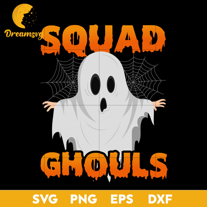 Squad ghouls svg, Halloween svg, png, dxf, eps digital file.