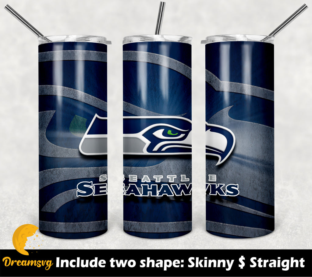 20 oz Skinny Tumbler NFL png, Tumbler Wrap Sublimation Waterslide JPG