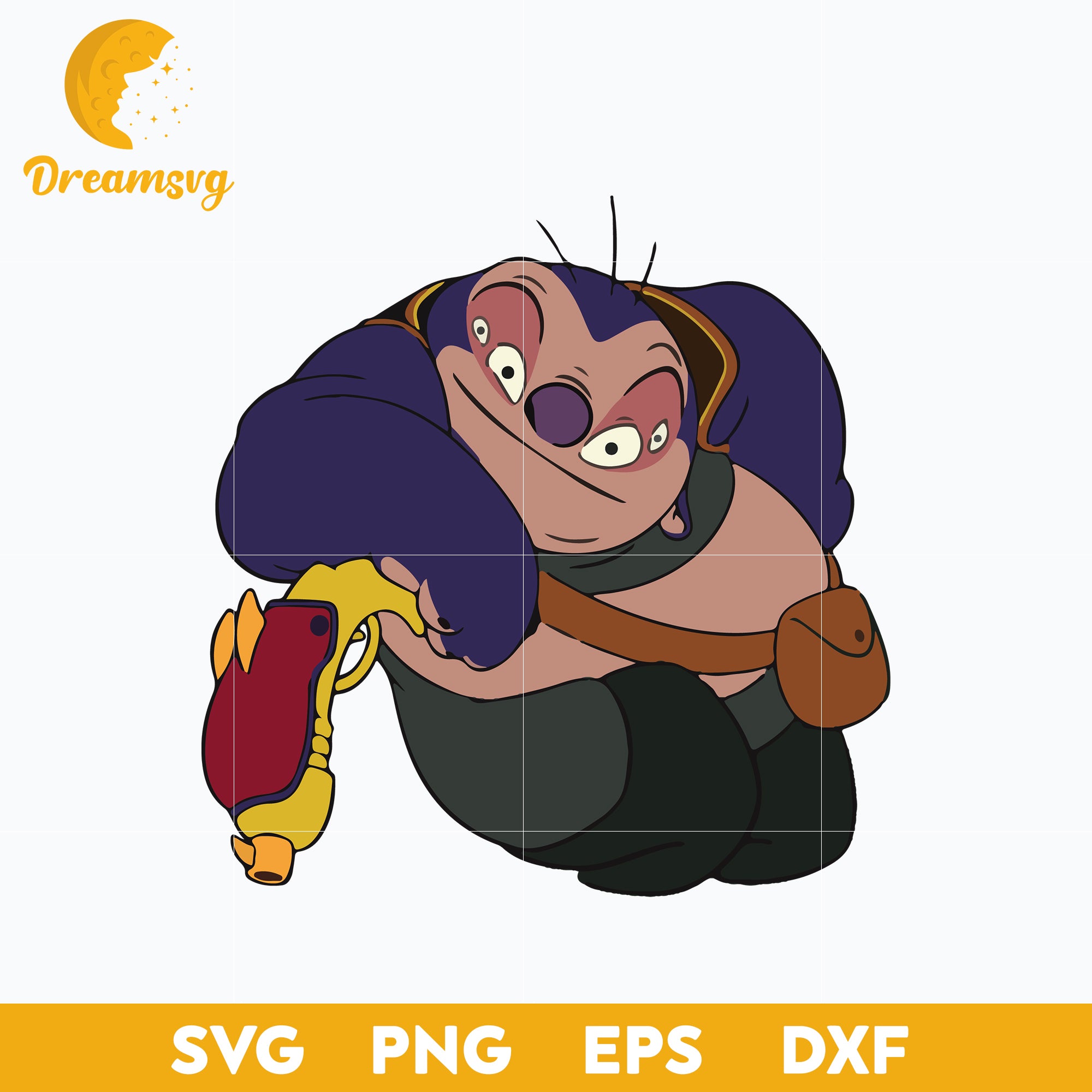 Jumba Jookiba SVG, Lilo and Stitch SVG, Cartoon SVG, PNG, DXF, EPS Dig ...