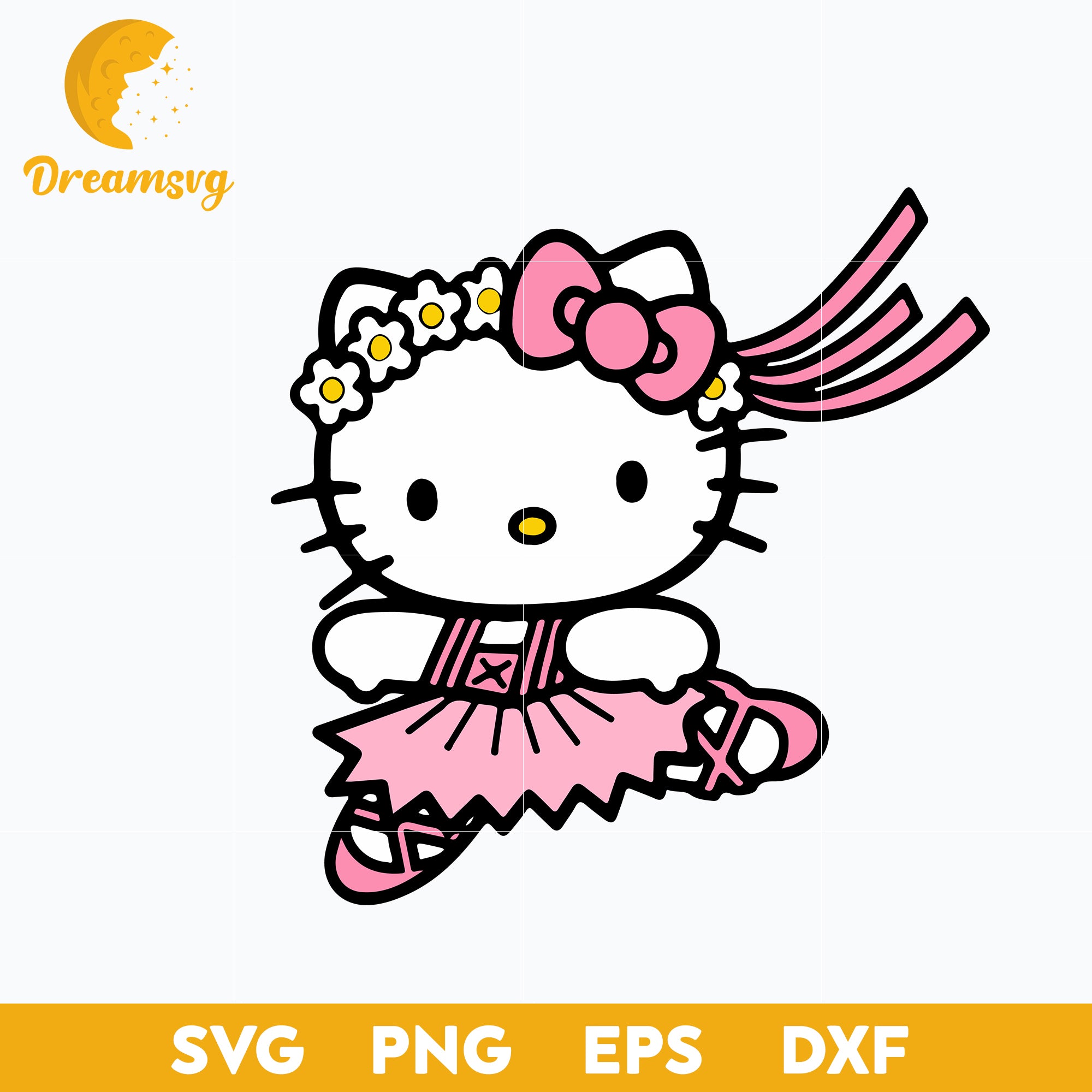Hello Kitty Svg, Hello kitty characters, Hello Kitty cartoon svg, Cart ...