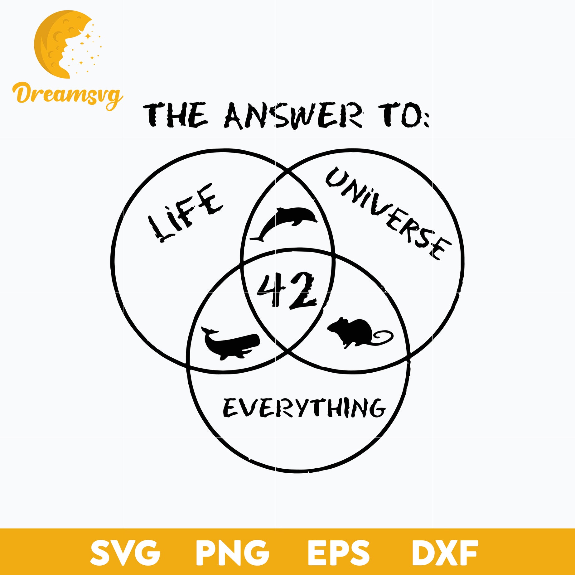 42 The Answer To Life Universe Everything Svg Teacher Life Svg 42 An