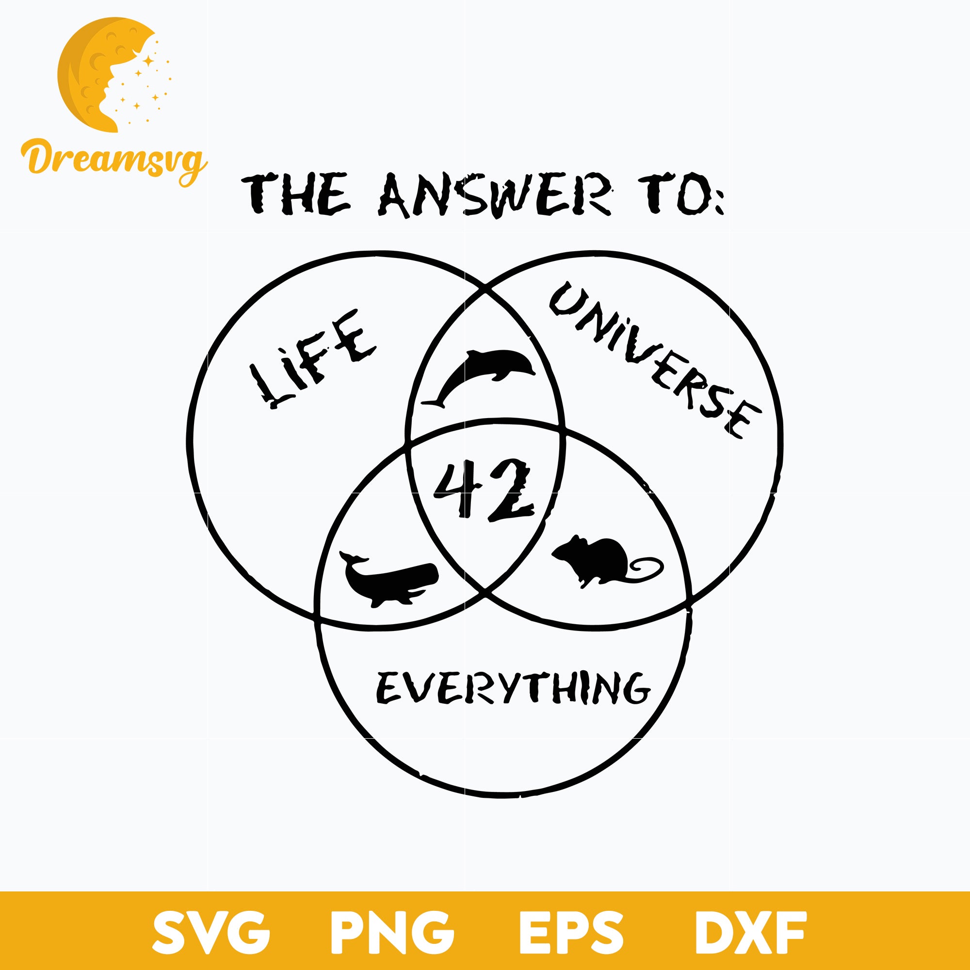 42 The Answer To Life Universe Everything Svg, Teacher Life Svg, 42 An ...