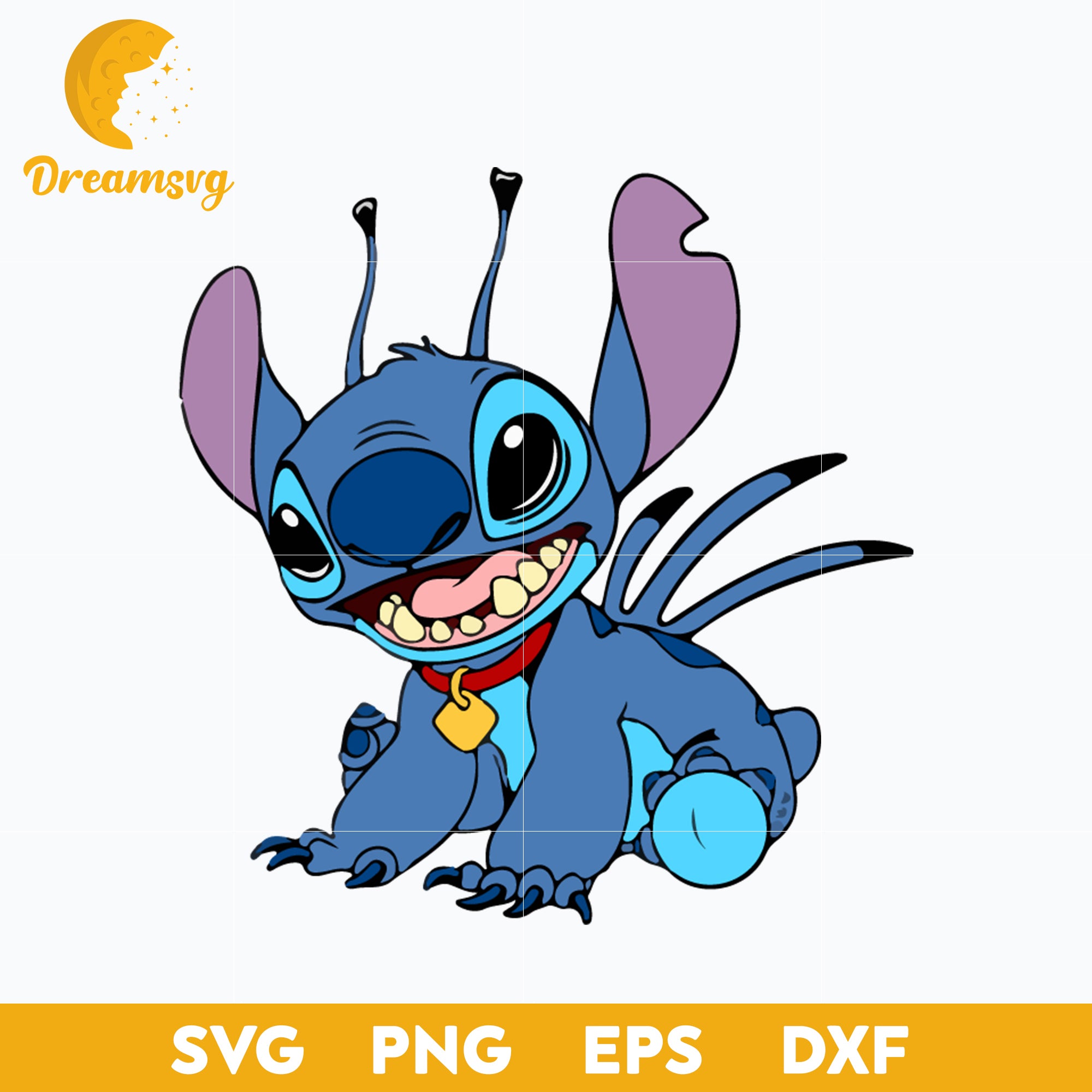 Stitch SVG, Stitch Cartoon SVG, Cartoon SVG, PNG, DXF, EPS Digital Fil ...