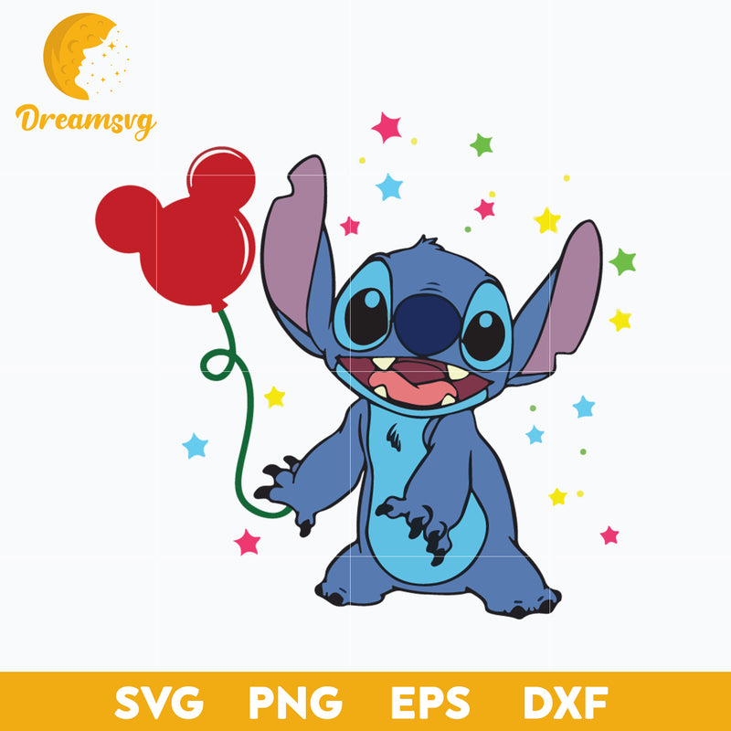 Stitch Svg, Stitch Love Svg, Cartoon Svg, Png, Dxf, Eps Digital File S