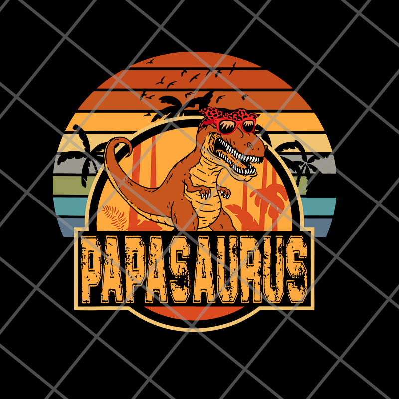 Papa Saurus svg, png, dxf, eps digital file FTD24052110 – DreamSVG Store