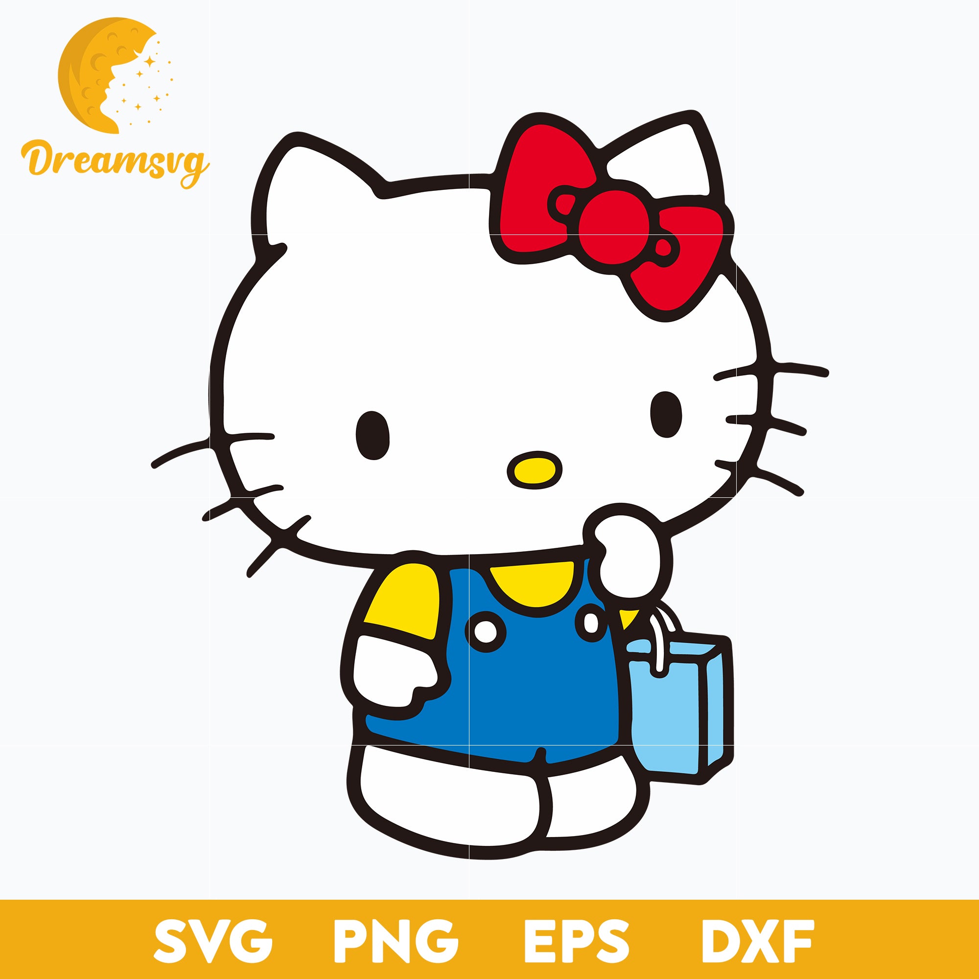 Hello Kitty Svg, Hello kitty characters, Hello Kitty cartoon svg, Cart ...