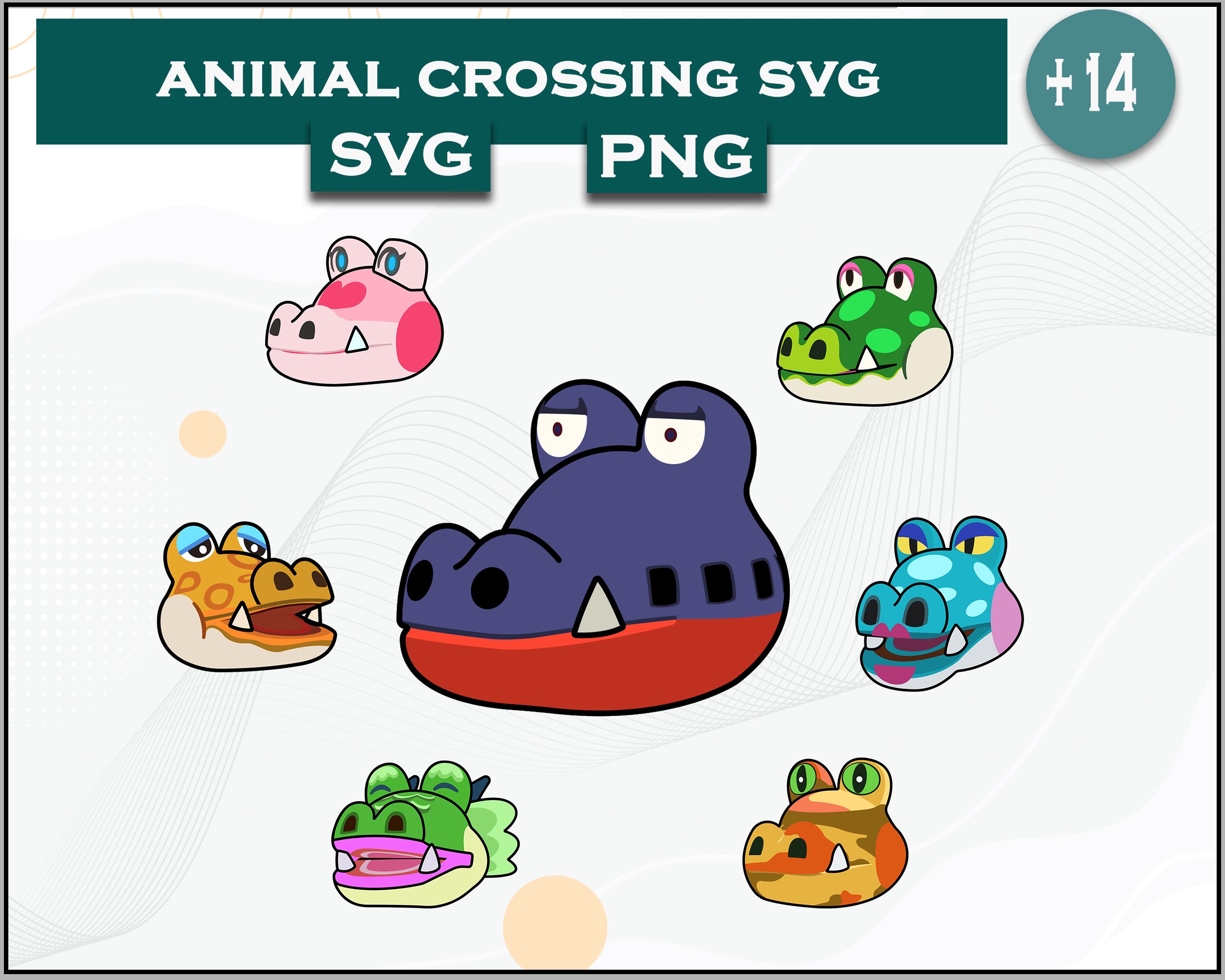 14+ Alligator Svg Bundle, Animal Crossing Svg Bundle, Animal Crossing ...
