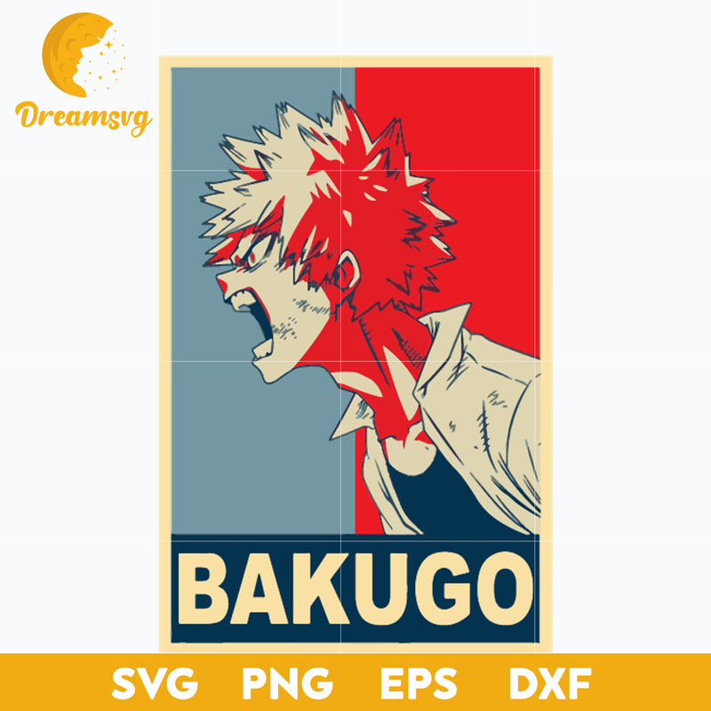 Bakugo Katsuki Svg, My Hero Academia Svg, Bakugo Katsuki Anime Svg, fi
